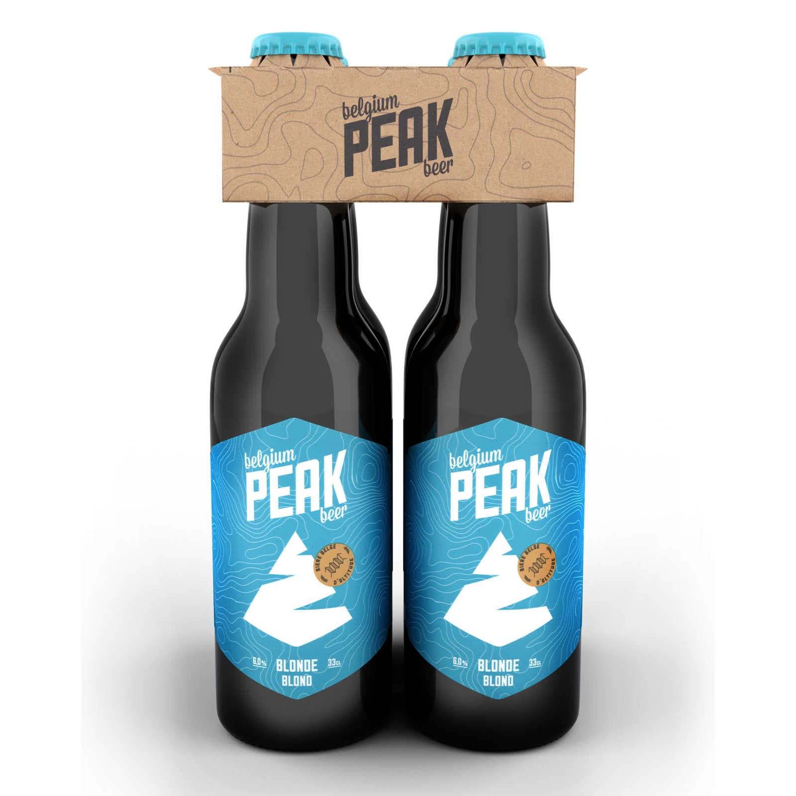 Peak | Bière | 6% alc | 4 x 33 cl | Delhaize