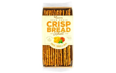 Danvita | Crisp bread | Kaas | Tomaat | Basilicum | 130 gr | Delhaize