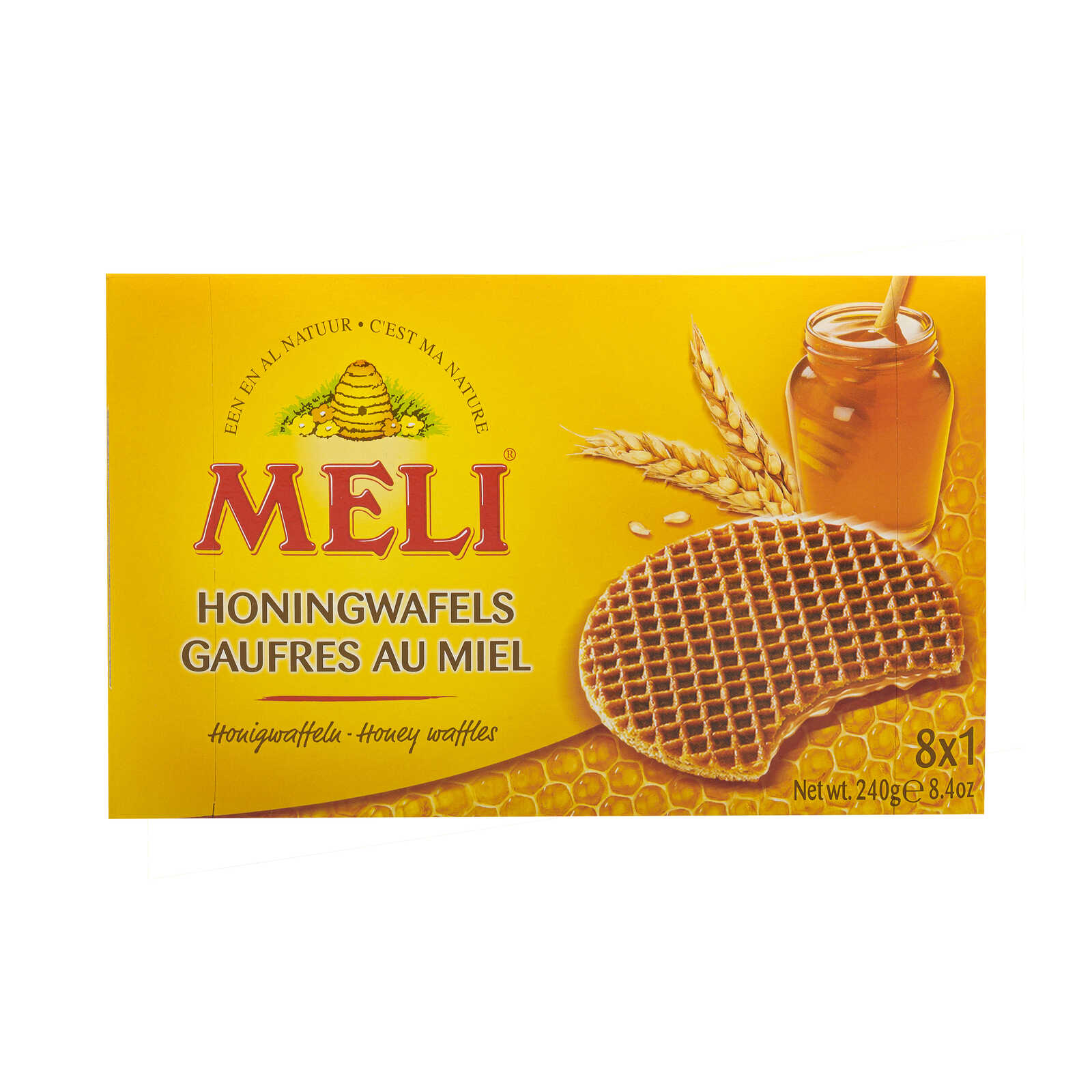 Meli | Wafels | Honing | 240 gr | Delhaize