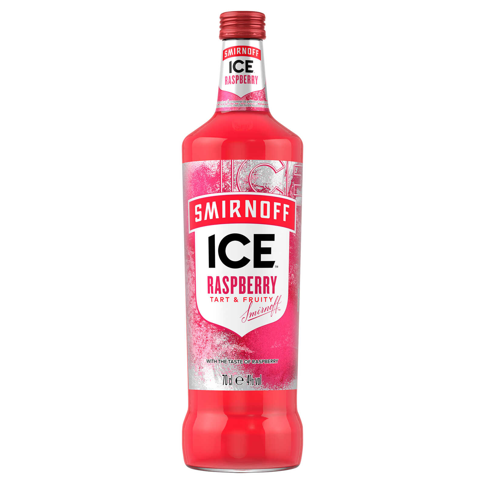 Smirnoff | 70CL SMIRNOFF ICE RASPBER | 70 cl | Delhaize