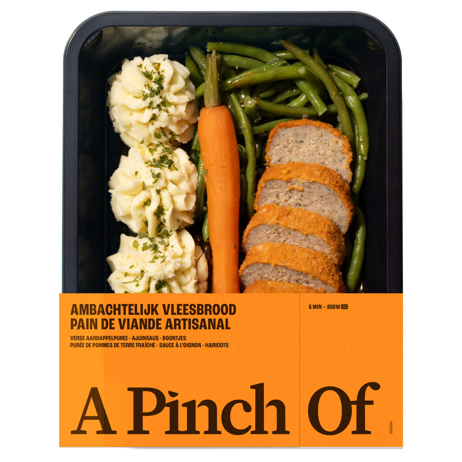 A pinch of | Pain Viande | Purée | 550 gr | Delhaize