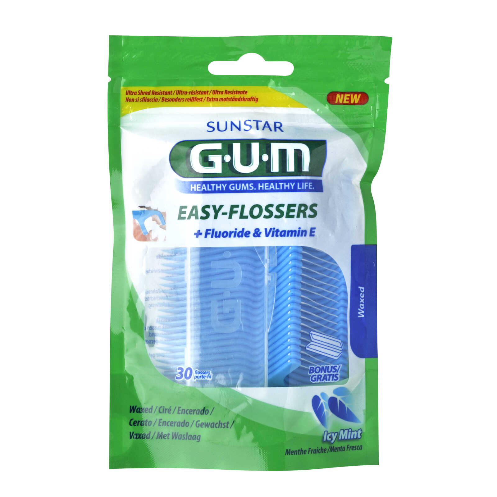 Gum | GUM® |FLOSS | Easy flossers 30 pc | 30 pc | Delhaize