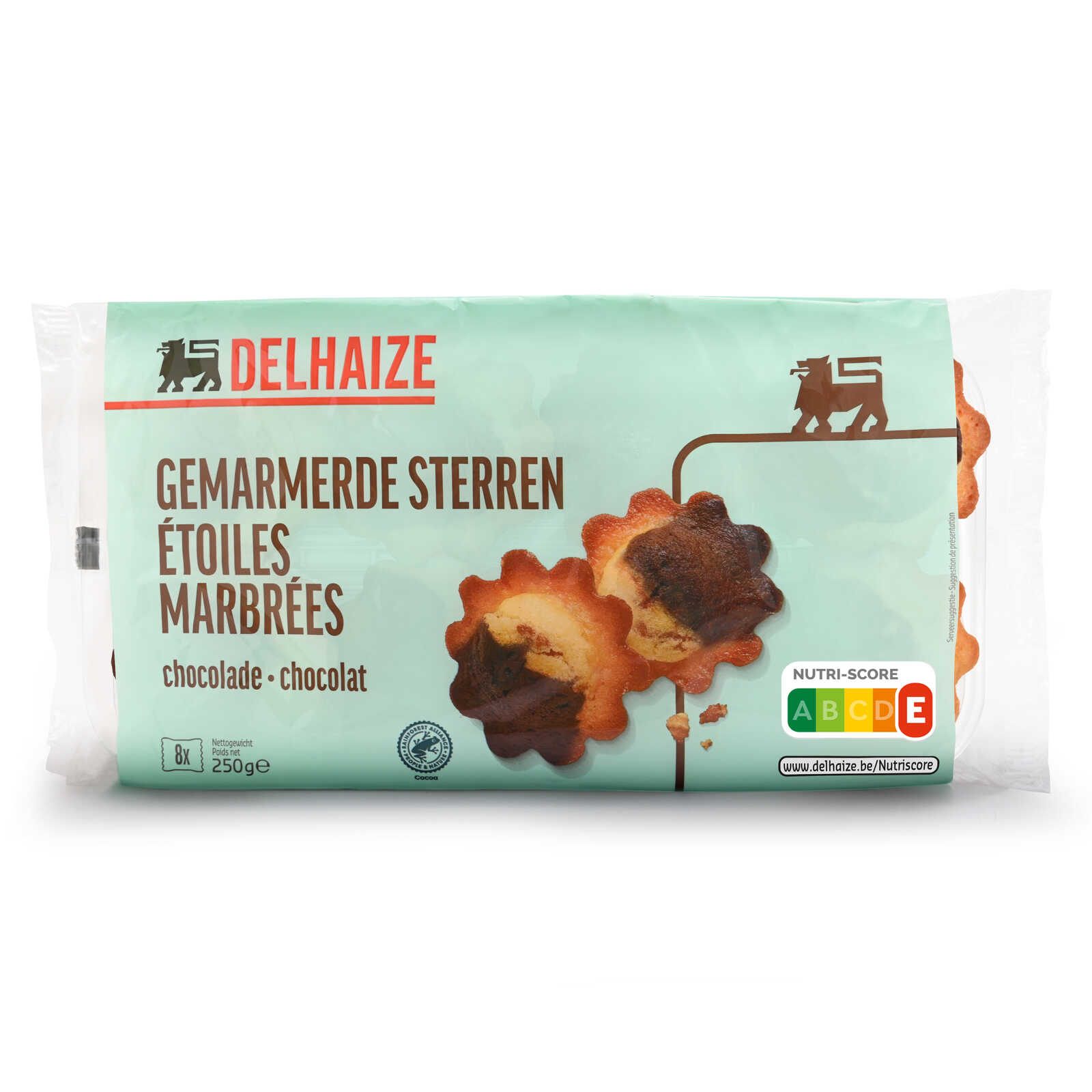 Delhaize | Gateau | Marbre | Chocolat | 250 gr | Delhaize