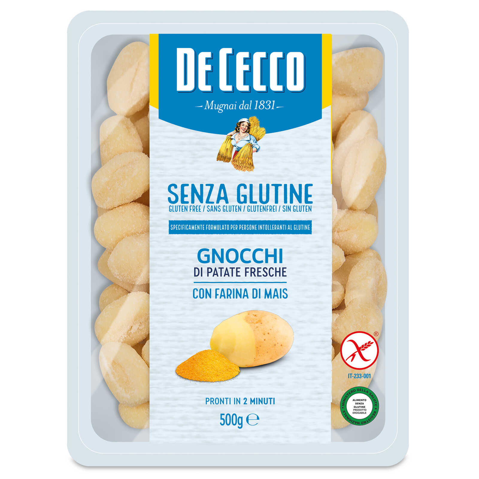 De Cecco | Pasta | Gnocchi | 500 gr | Delhaize