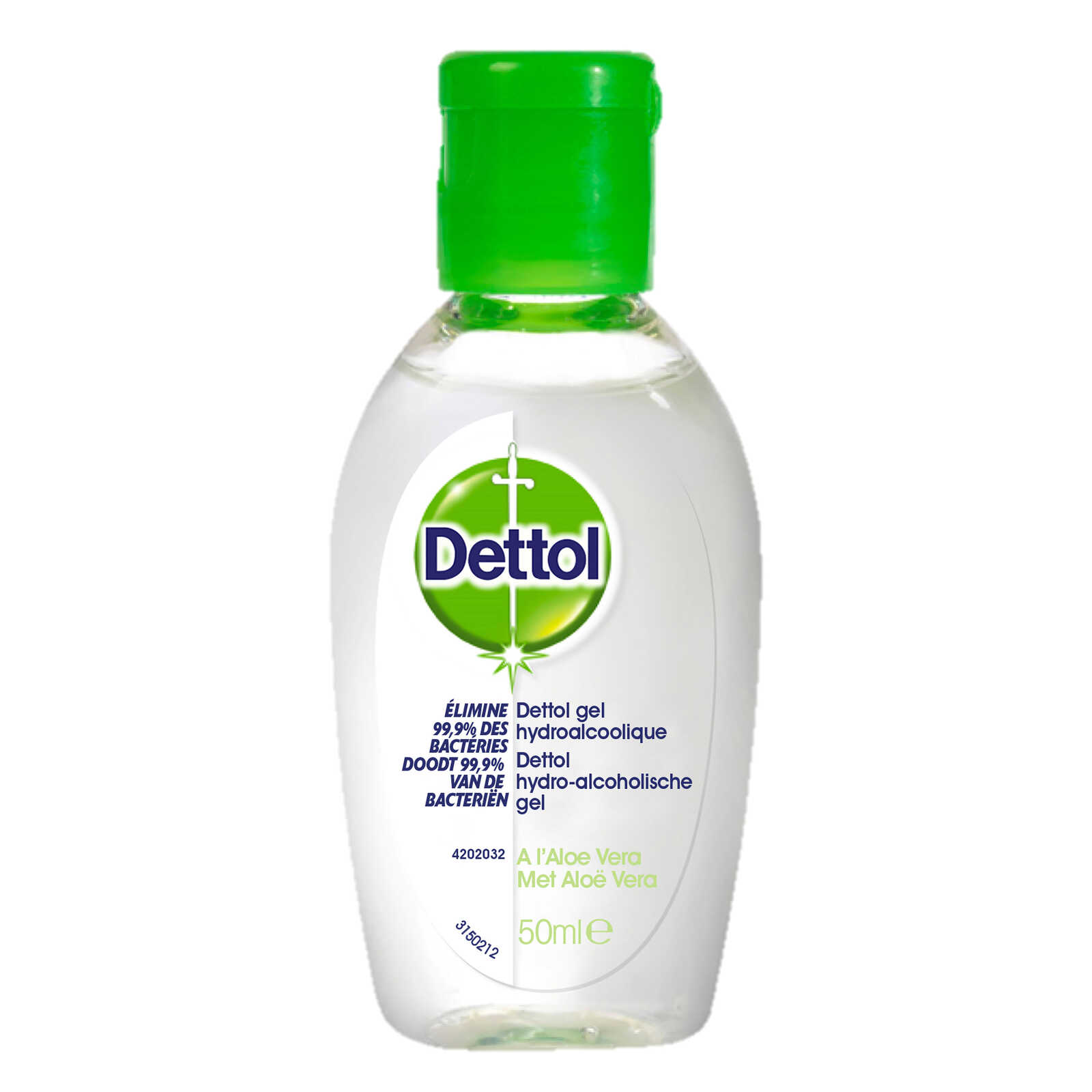 Dettol | DETTOL| Antibacteriële Gel handen Aloe Vera |50ml | 5 cl ...