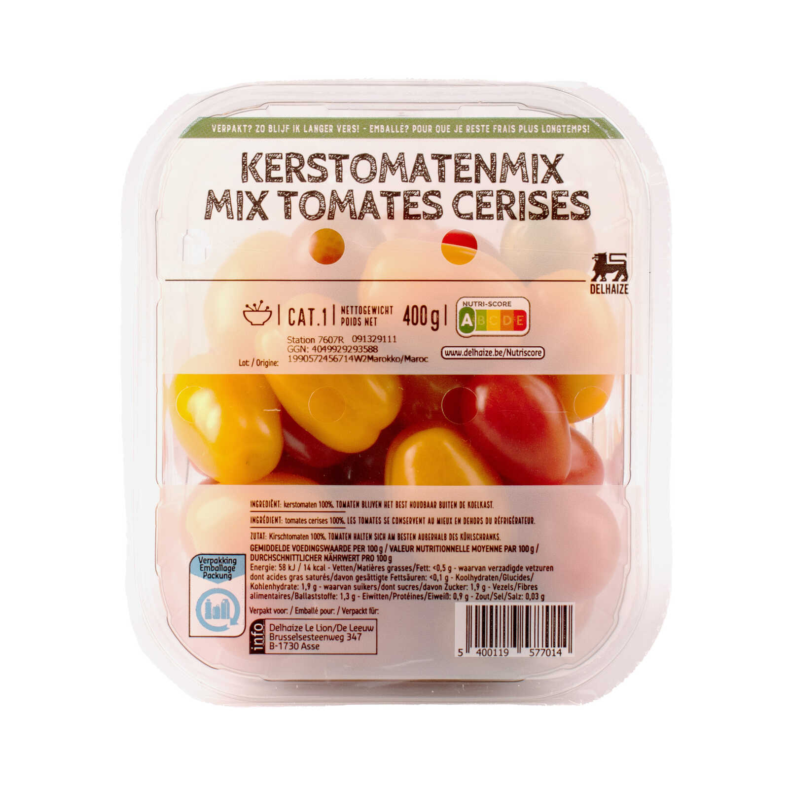 Delhaize | Tomates cerises | Mix | 400 gr | Delhaize