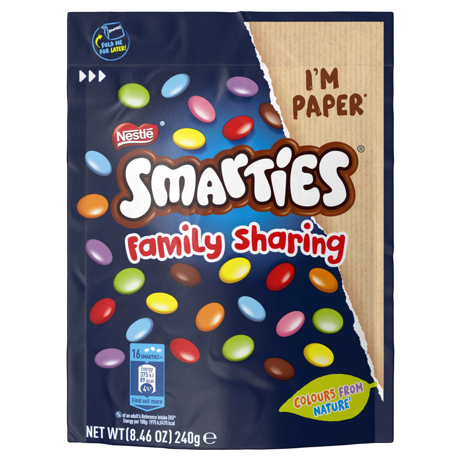 Smarties | Chocolat au Lait | Bonbons | Pouch | 240 gr | Delhaize