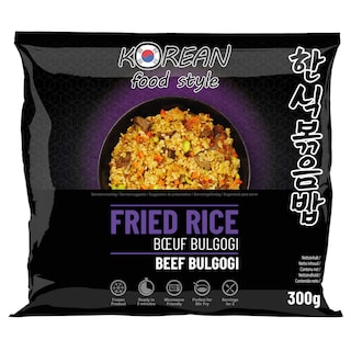 Korean food style | Bulgogi | Rijst | Rundvlees | 300 gr | Delhaize
