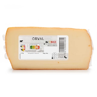 Delhaize | Fromage d'Abbaye | Orval | Belge | Bloc | +/- 200 gr | Delhaize