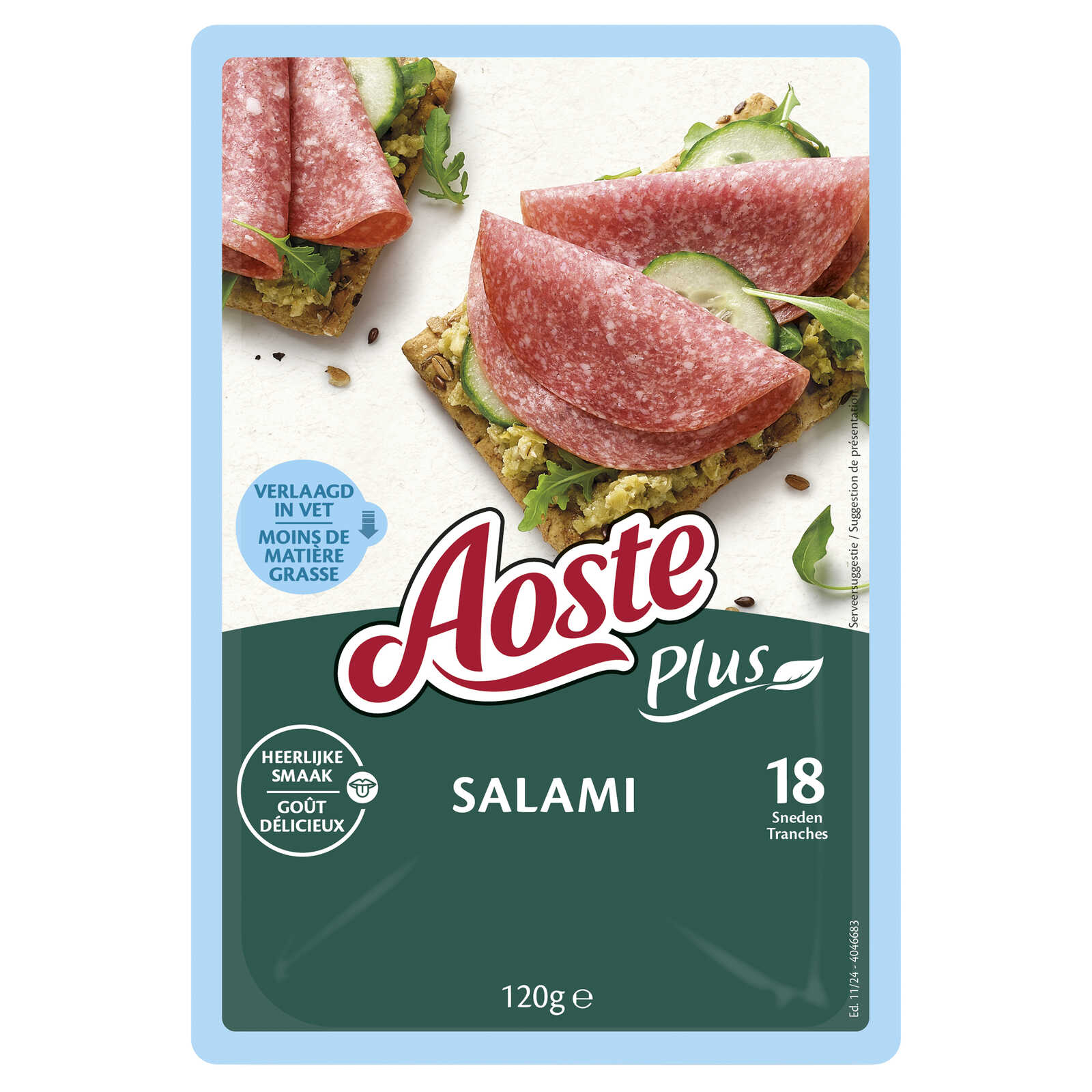 Aoste | Salami | 120 gr | Delhaize