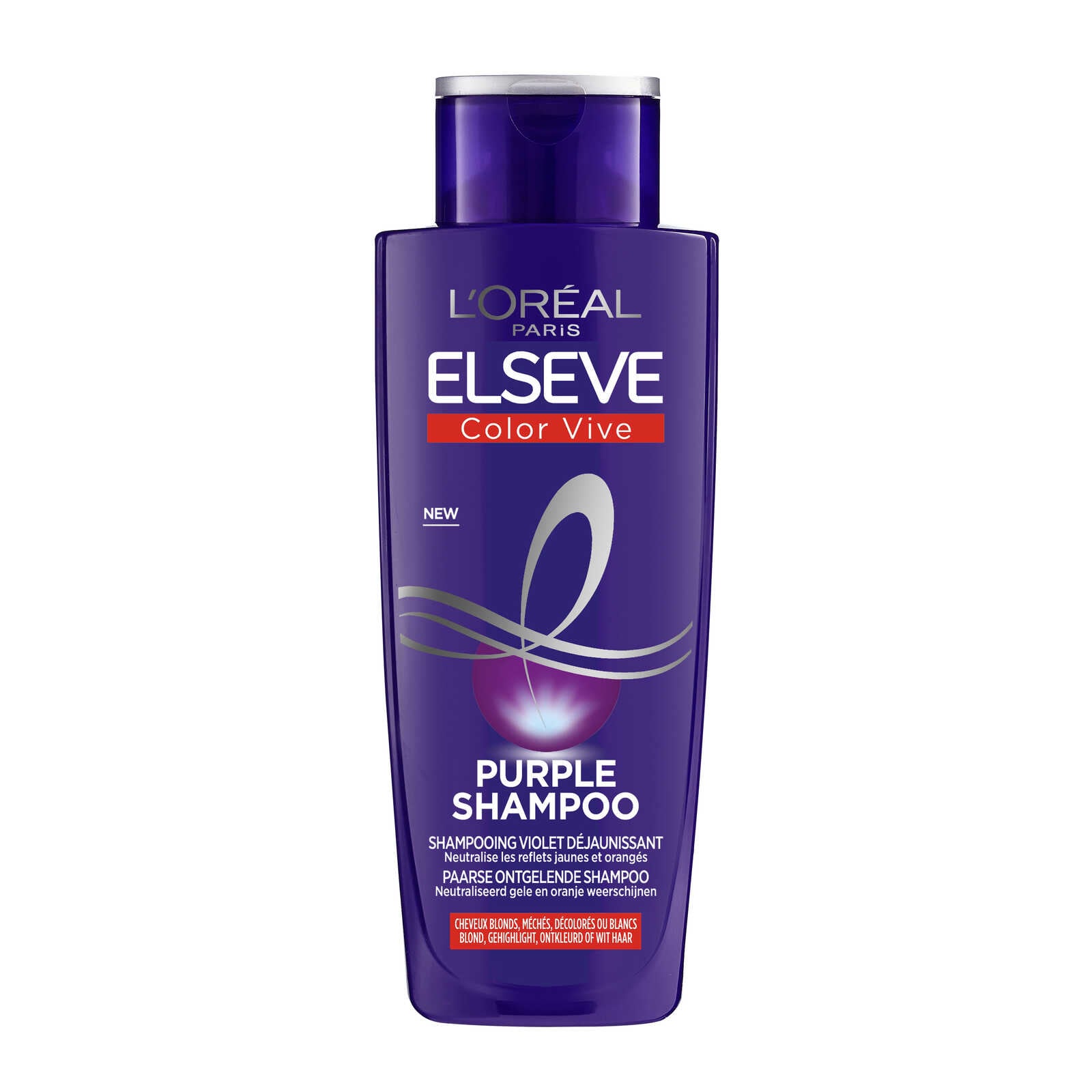 Elsève | Color-Vive | Shampoing 200ml | Purple | 20 cl | Delhaize