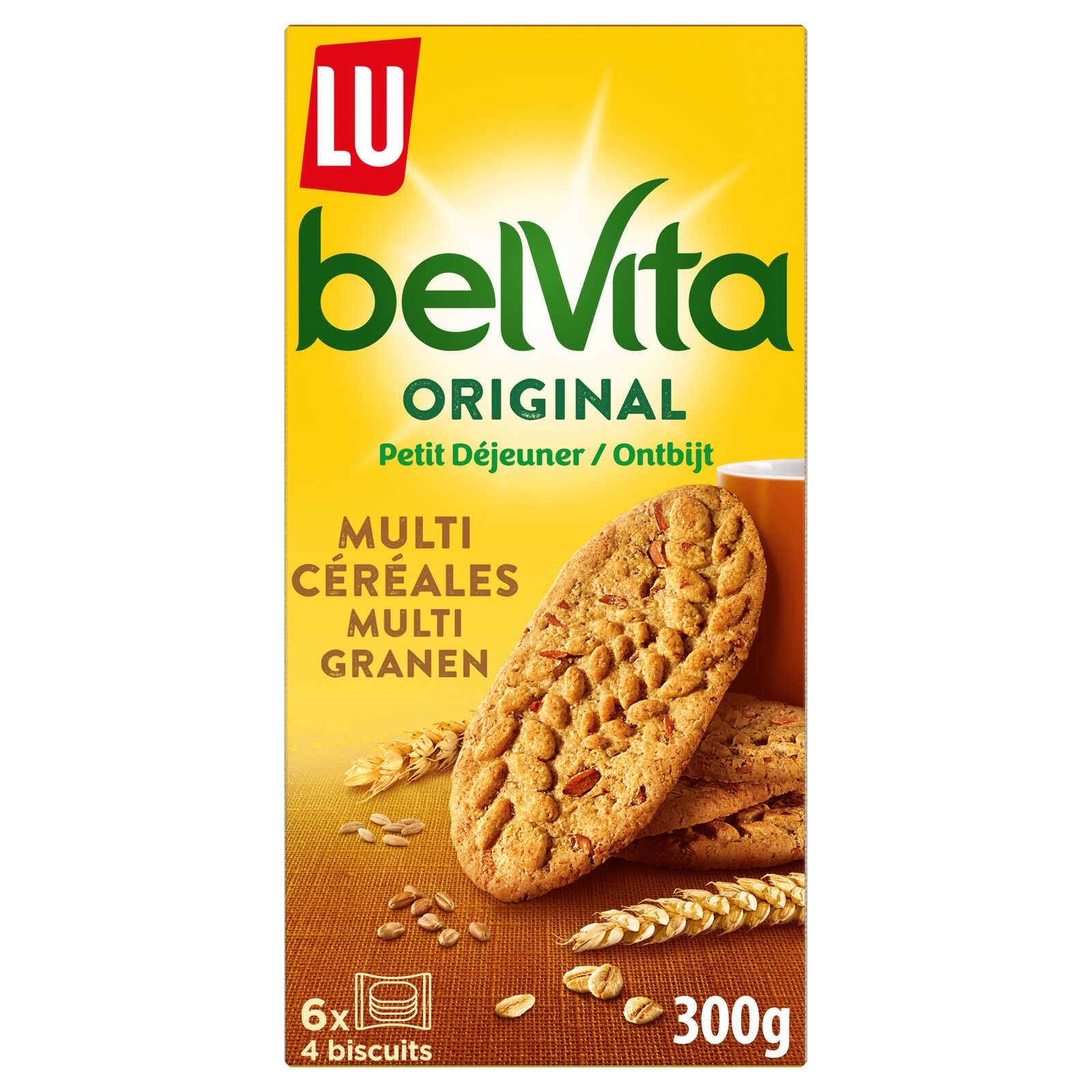 LU | Belvita | Koekjes | Multigranen | 300 gr | Delhaize