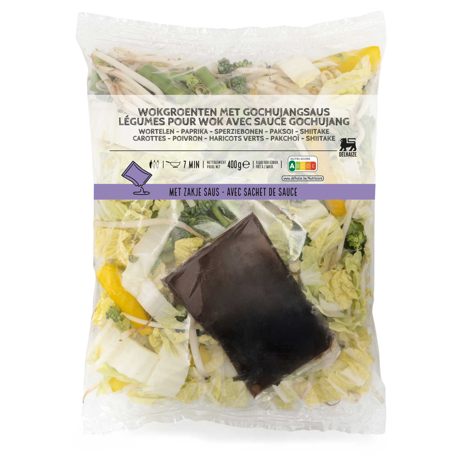 Delhaize | Wokgroenten | Teriyaki | 400 gr | Delhaize