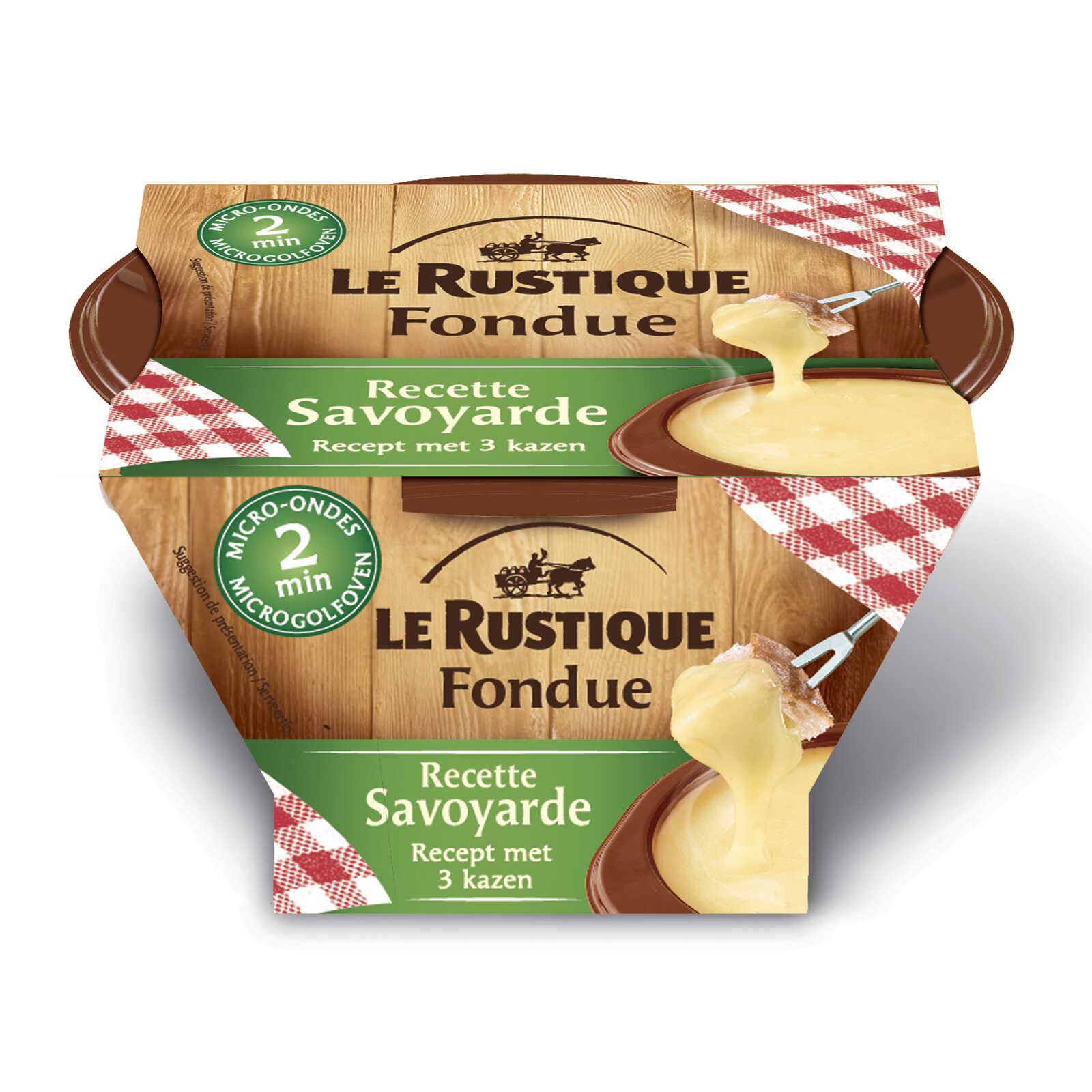 Le Rustique | Fondue | Mini | 150 gr | Delhaize