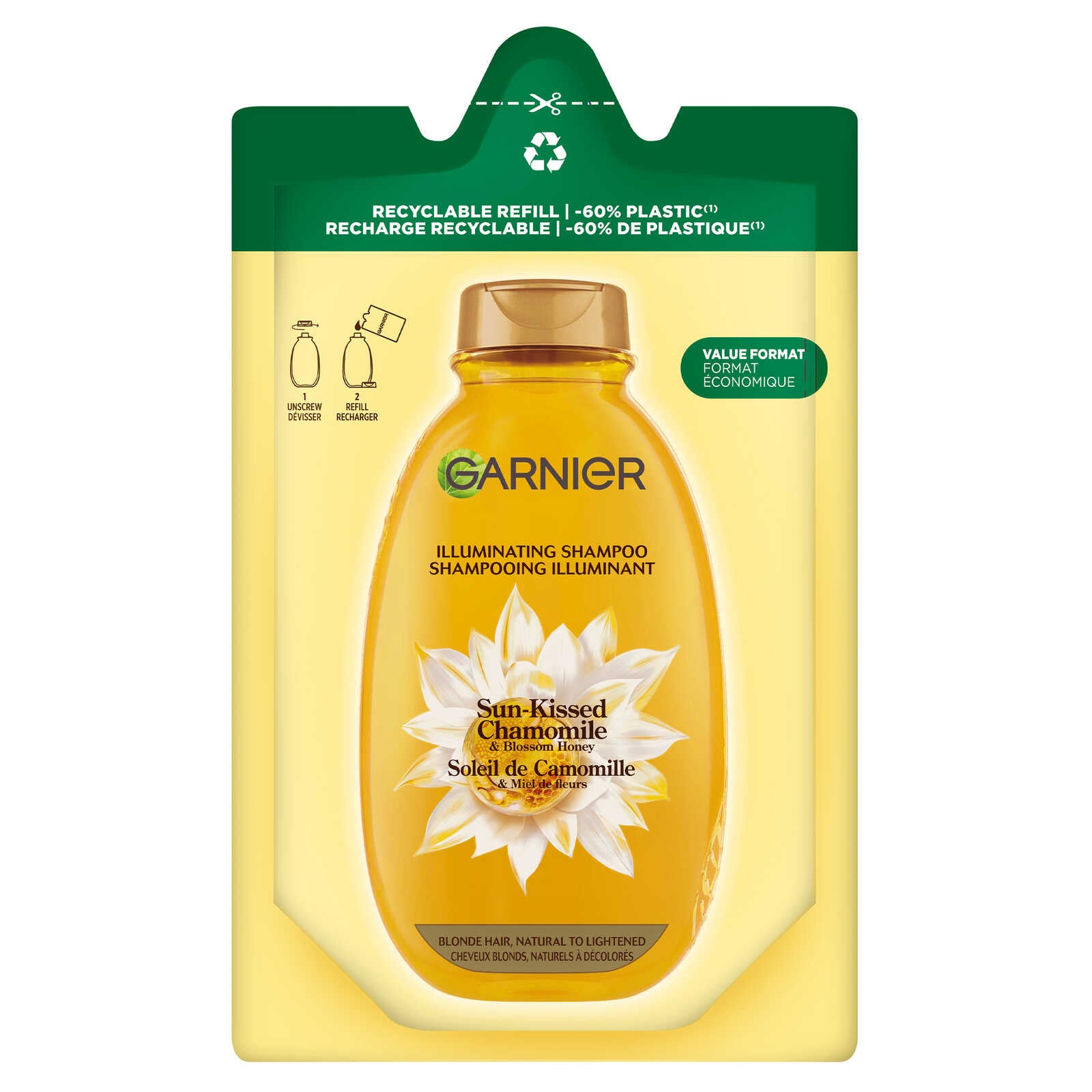 Ultra Doux | Kamille | Shampoo | EcoPack | 25 cl | Delhaize