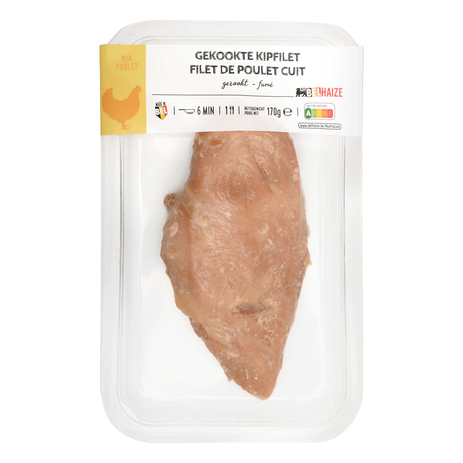 Delhaize | Filet de poulet | Cuit | Fume | 170 gr | Delhaize