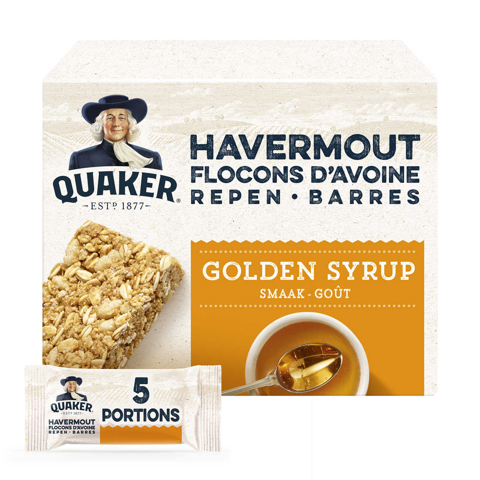 Quaker | Golden Syrup | Repen | Havermout | 35G | 175 gr | Delhaize