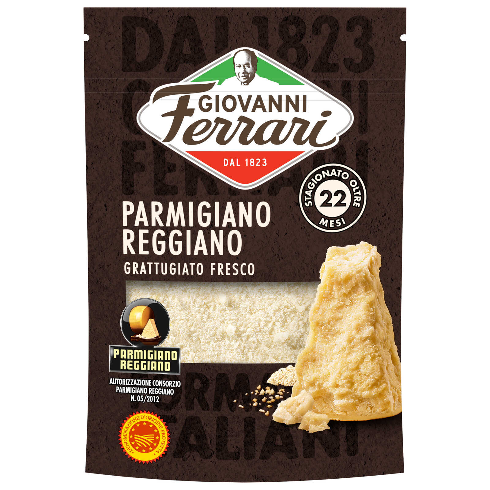 Giovanni Ferrari | Parmigiano Reggiano | 22M Râpé | 60 gr | Delhaize