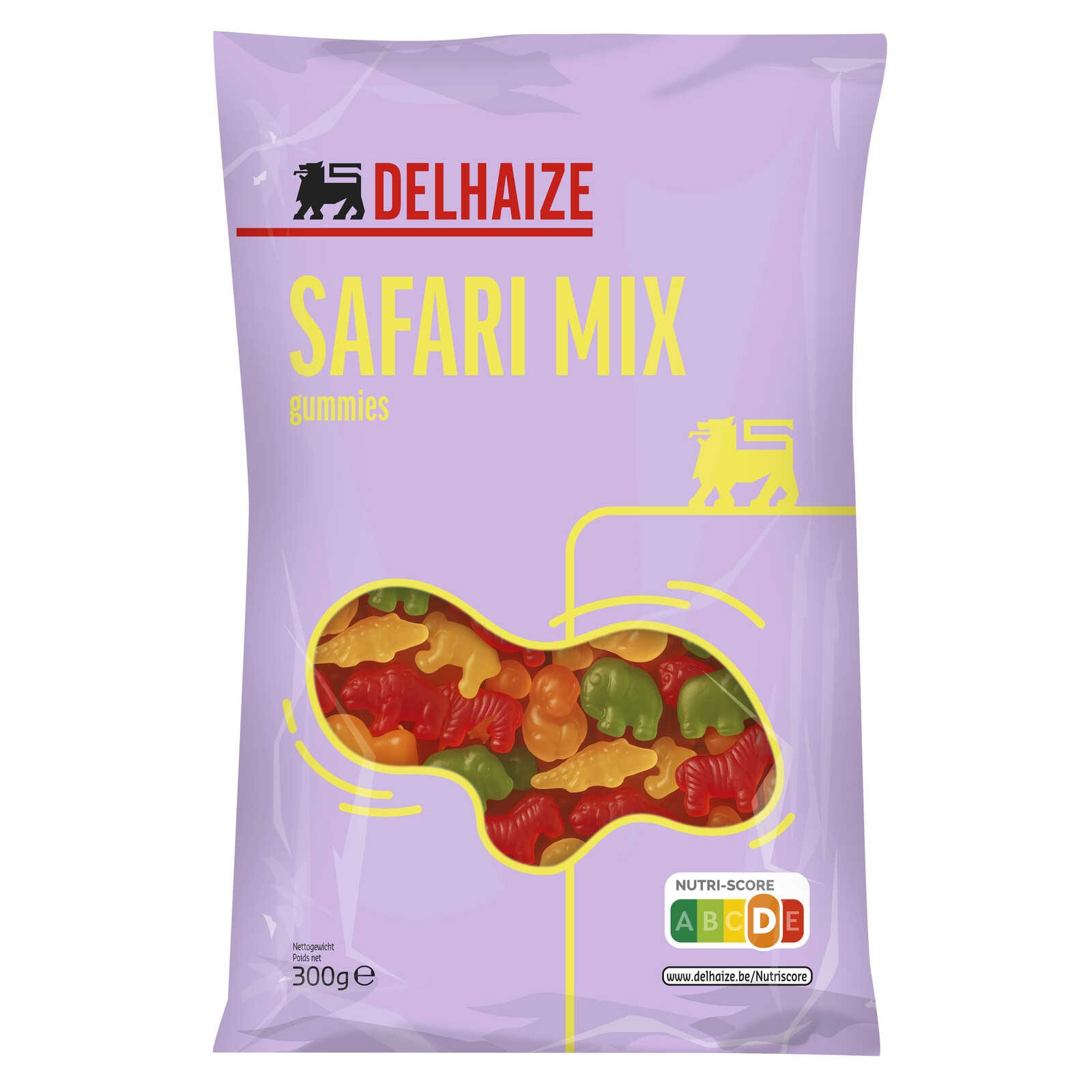 Delhaize | Bonbons | Safari | Mix | 300 gr | Delhaize