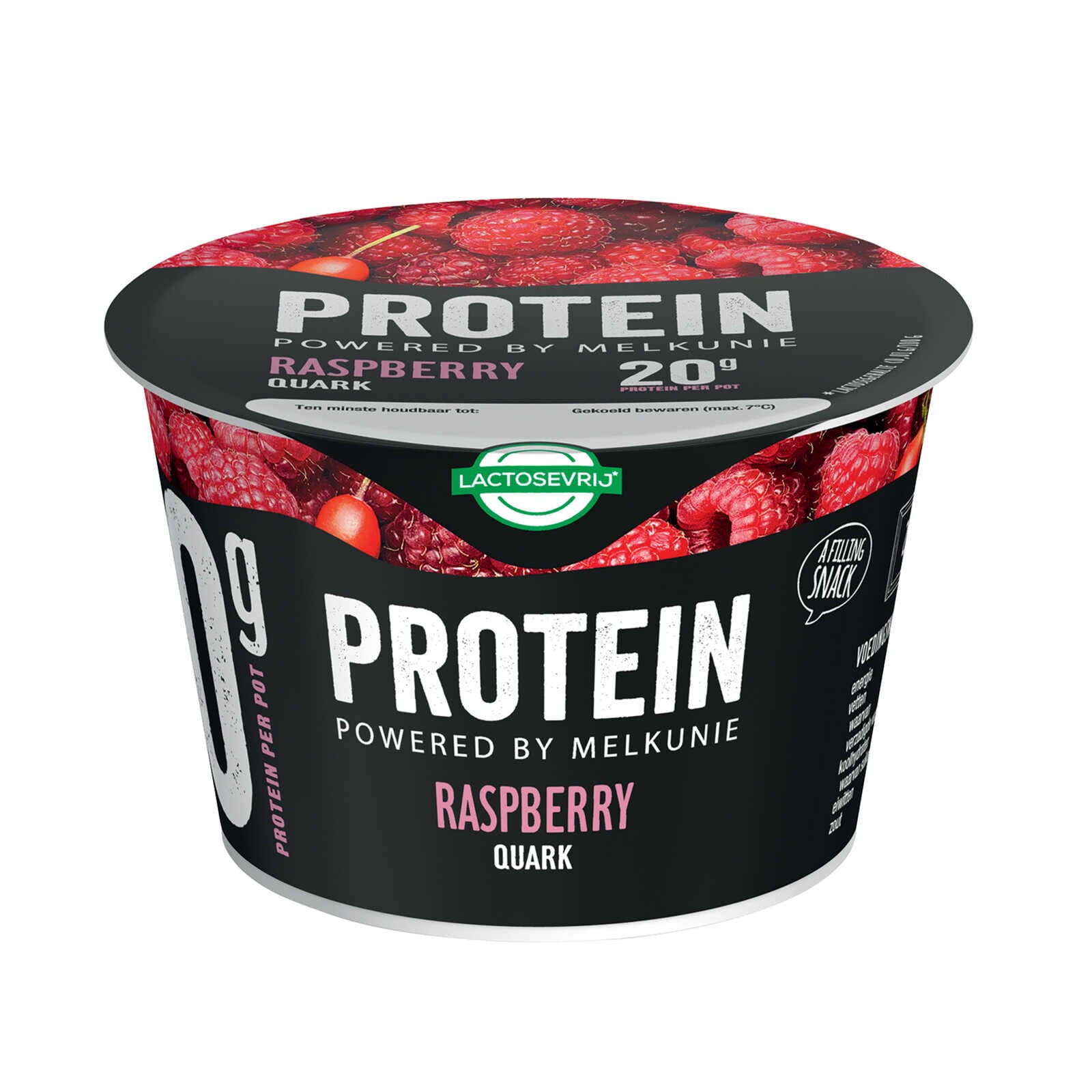 Melkunie | Fromage frais protein | Framboise | 200 gr | Delhaize