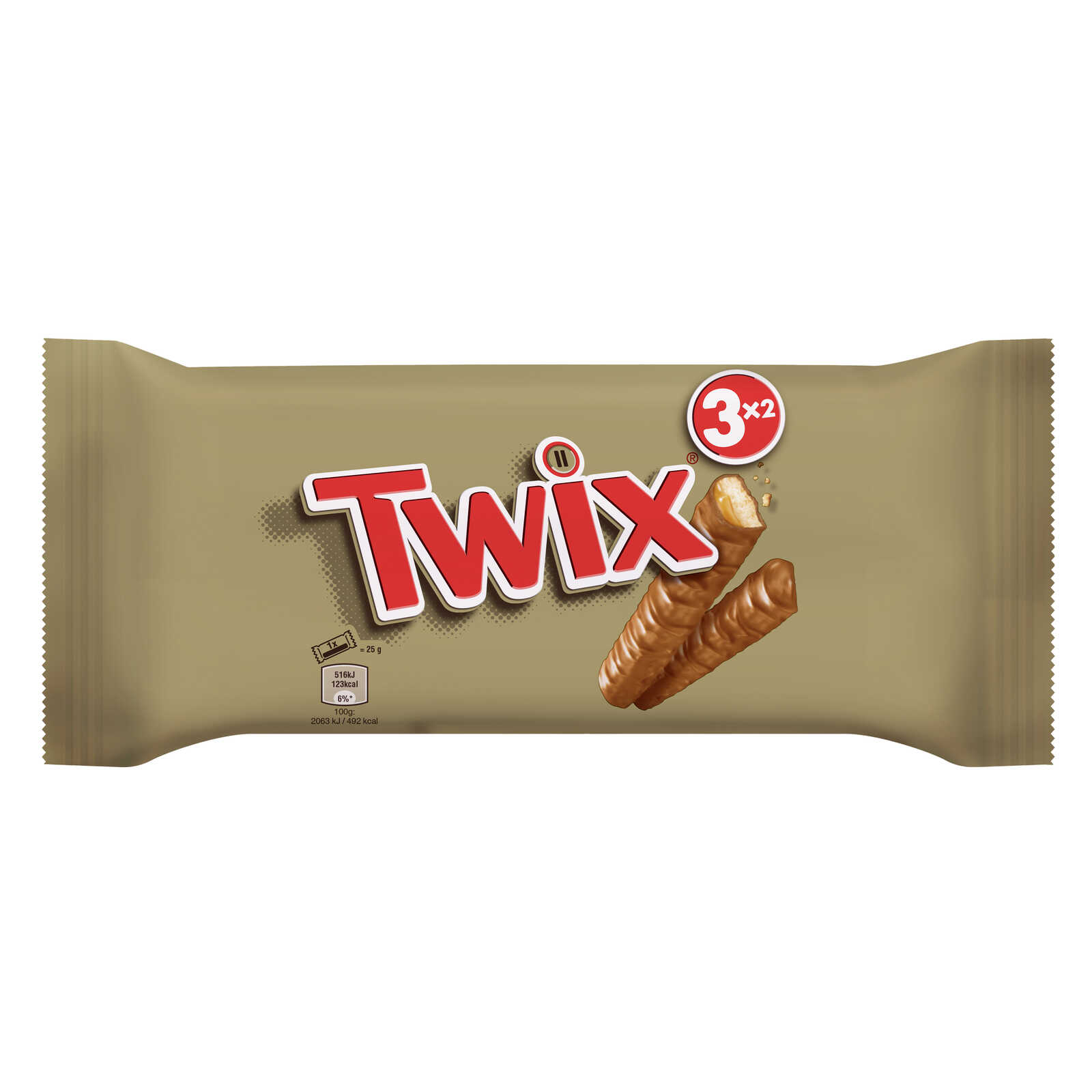Twix | Chocolade | Repen | 3 Pack | 150 gr | Delhaize