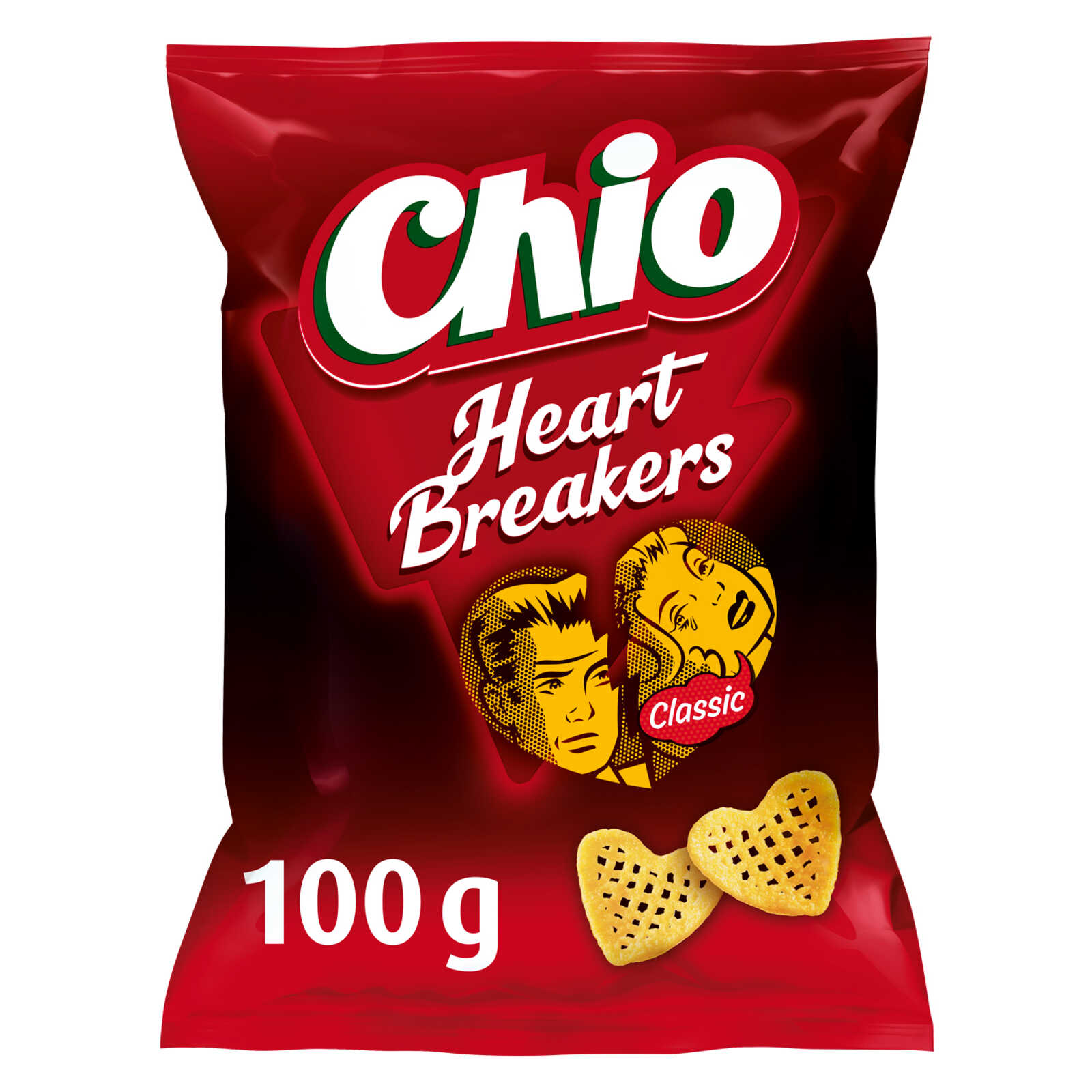 Chio | Chips | Heartbreakers | 100 gr | Delhaize