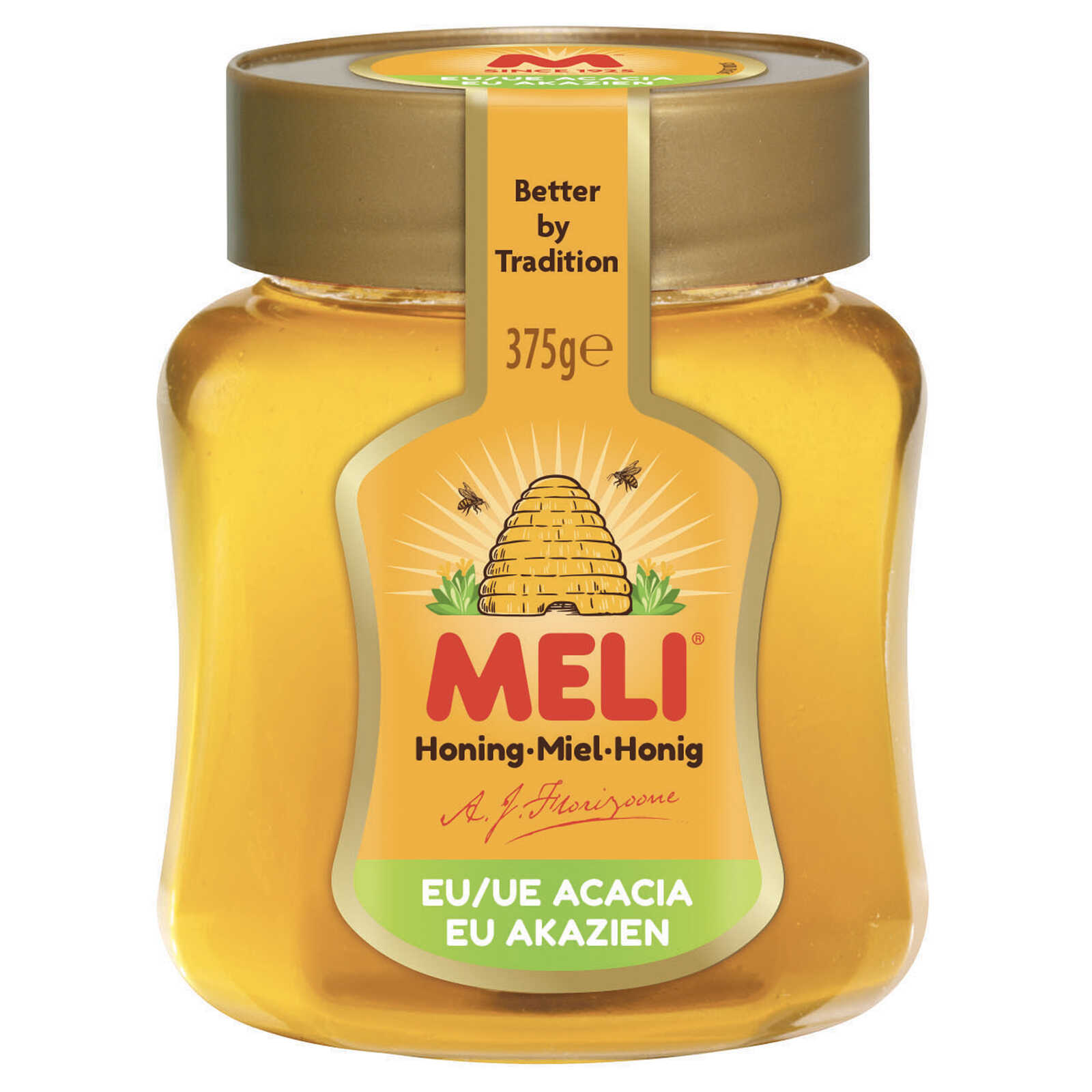 Meli | Honing | Acacia | 375 gr | Delhaize