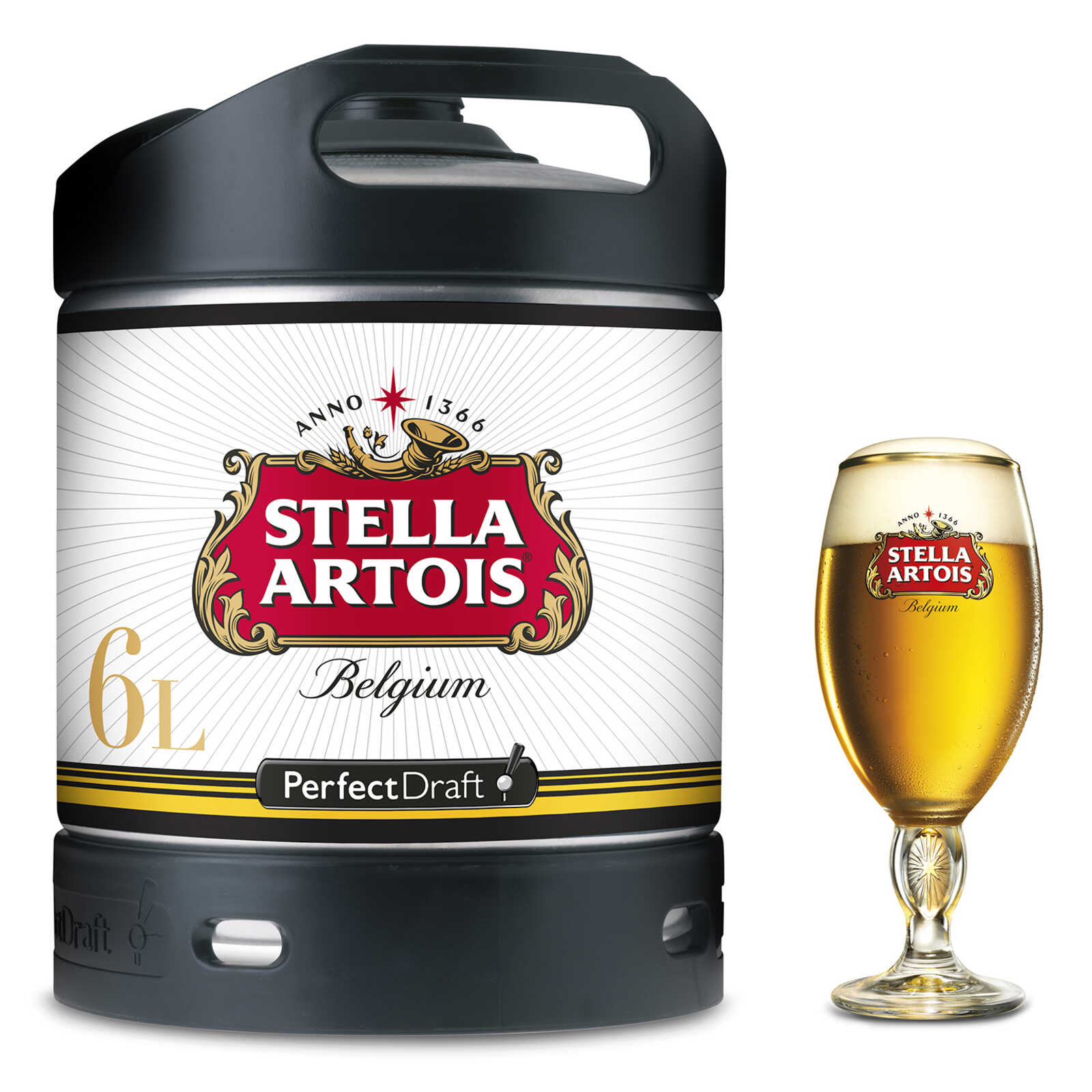 Stella Artois | Blond bier | Pils | Vat | 6 l | Delhaize