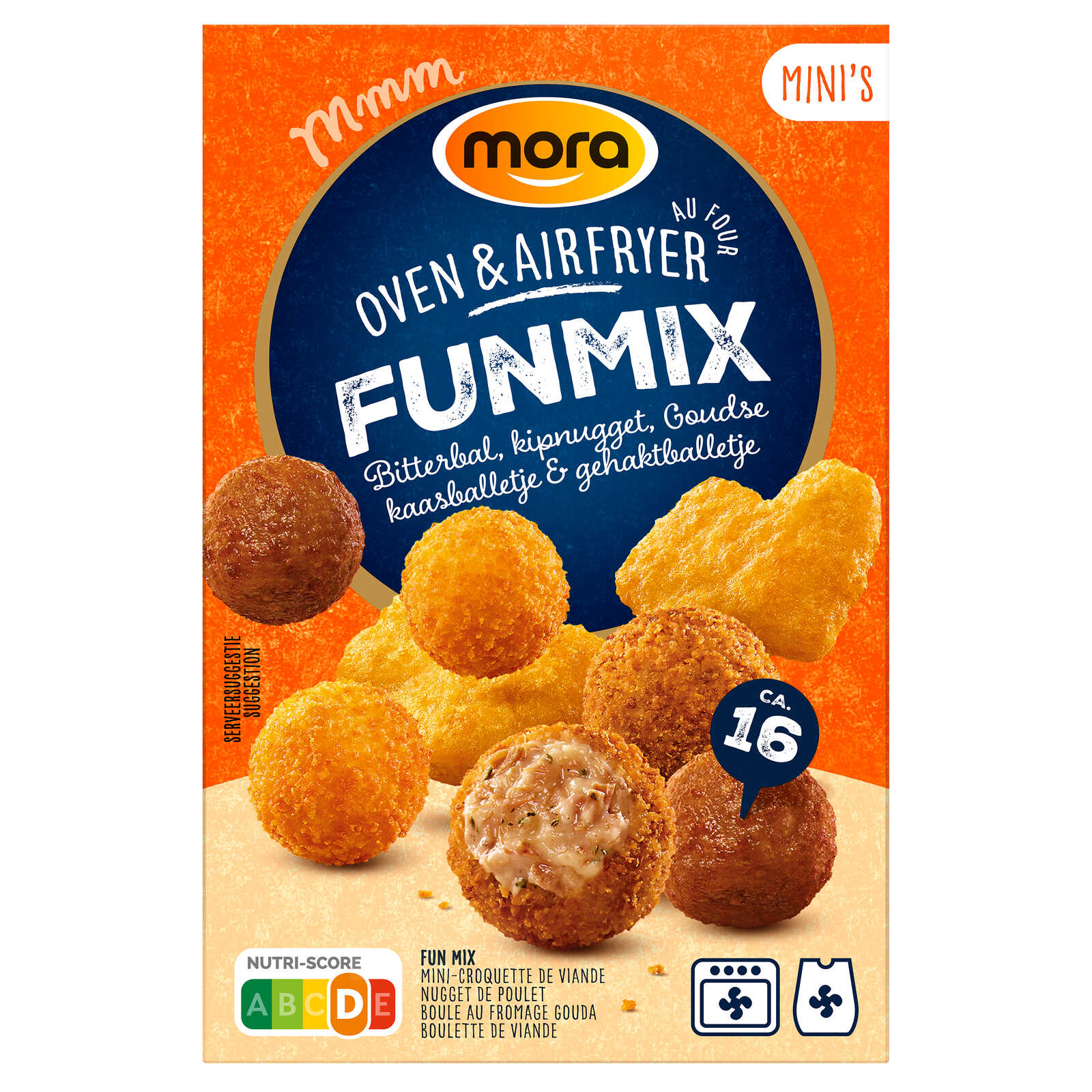 Mora | Oven&Airfryer | Fun | Mix | 332 gr | Delhaize