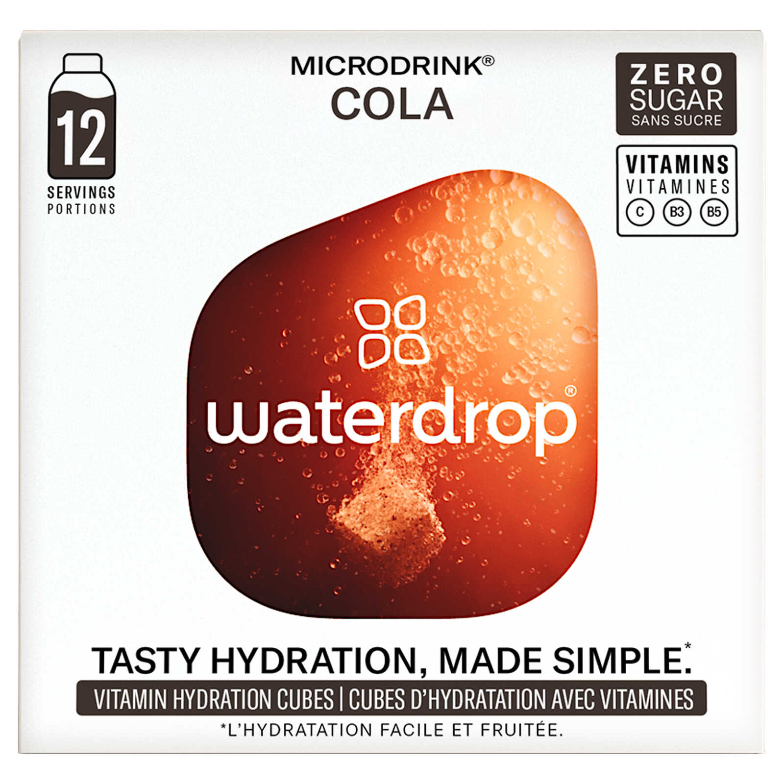 Waterdrop | Microdrink | Waterdrop | Cola | 12 x 2 gr | Delhaize