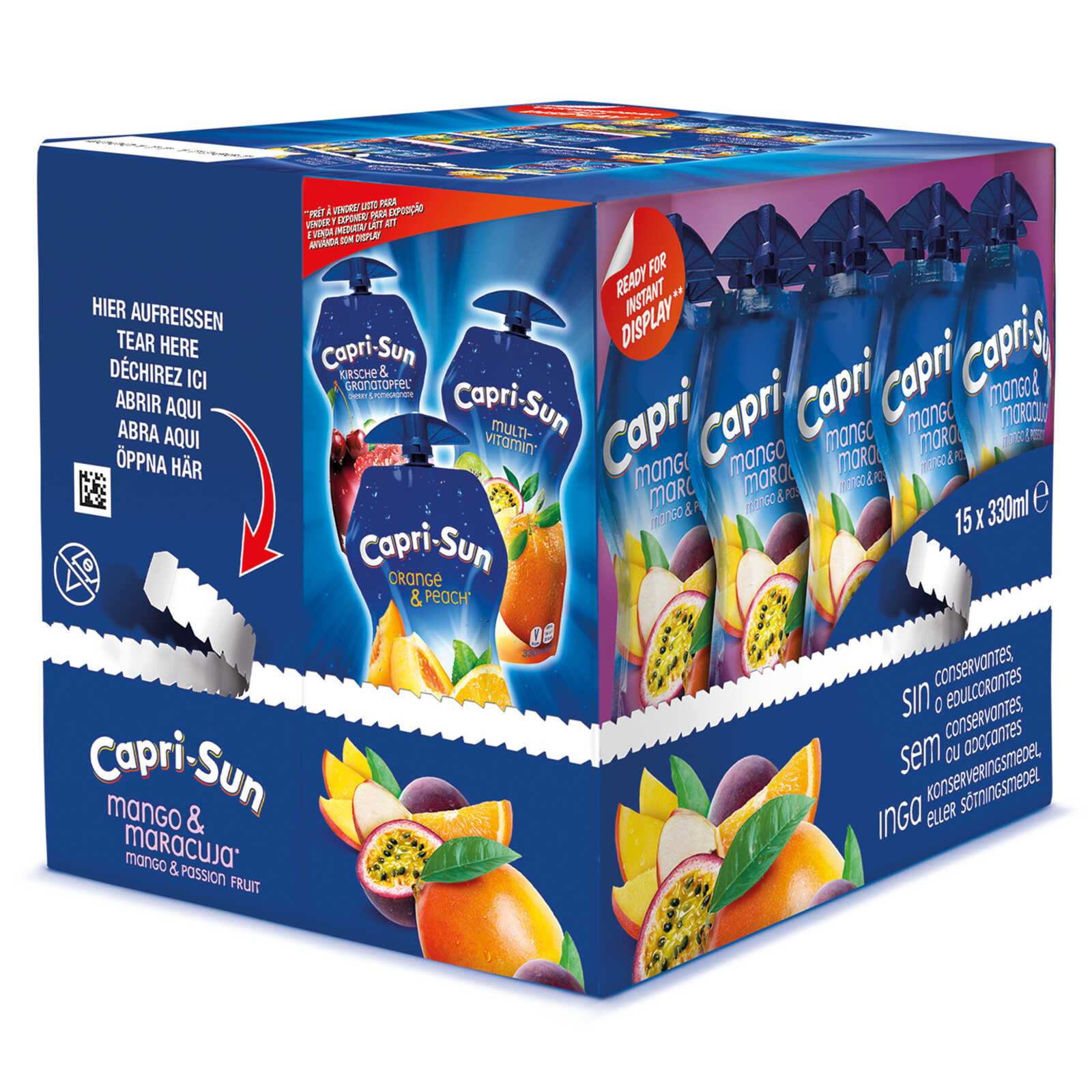 Capri-Sun | Mango Passion | 15 x 33 cl | Delhaize