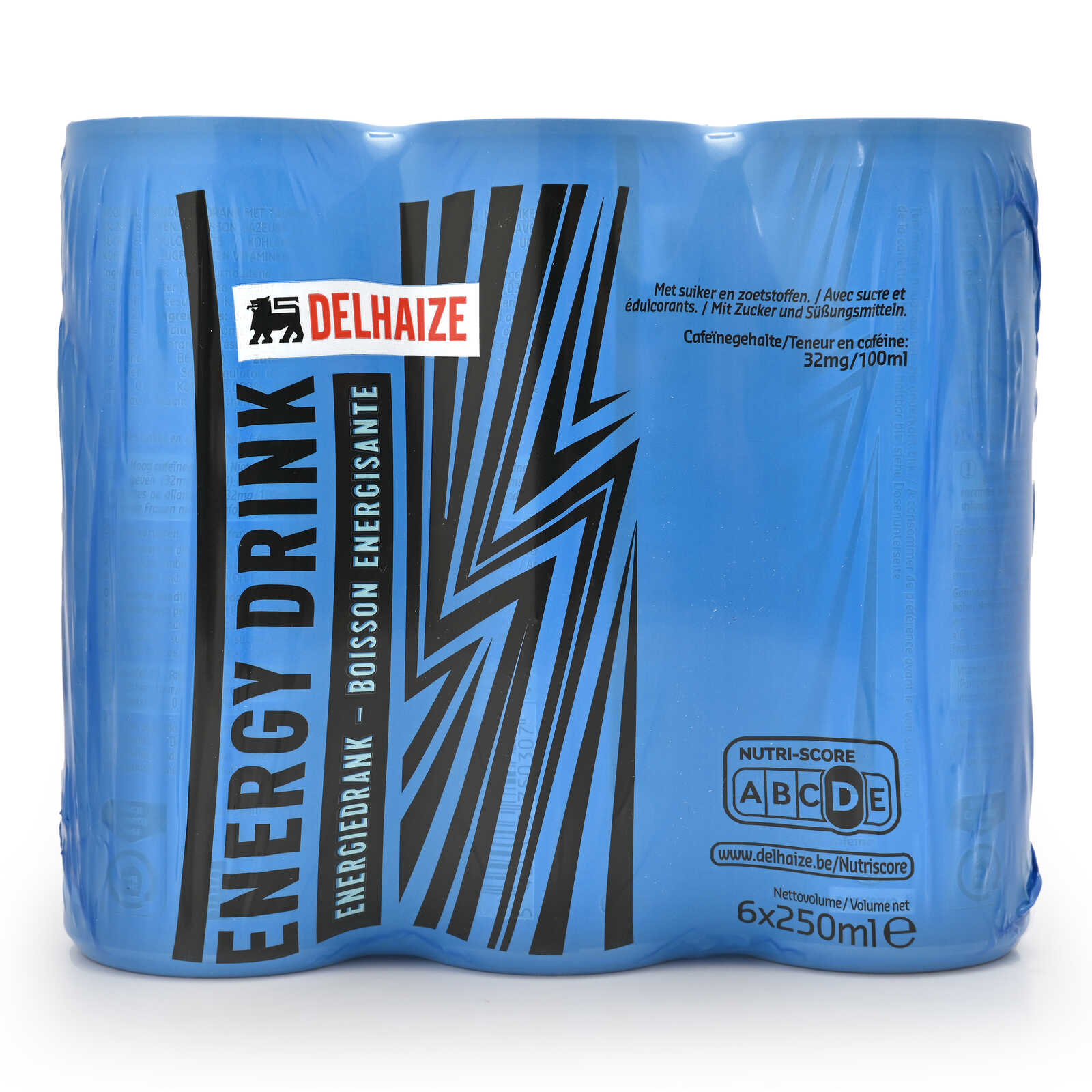 Delhaize | Boisson énergisante | 6 x 25 cl | Delhaize