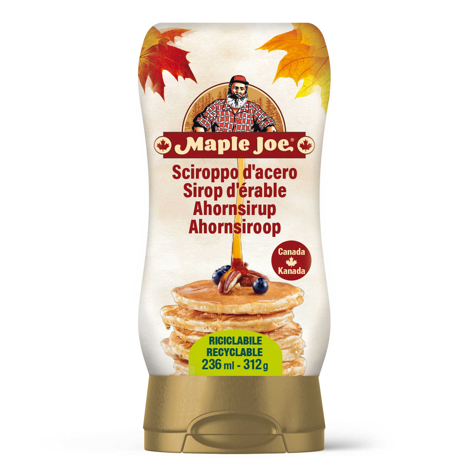 Maple Joe® | Ahornsiroop | Squeezer | 312 gr | Delhaize
