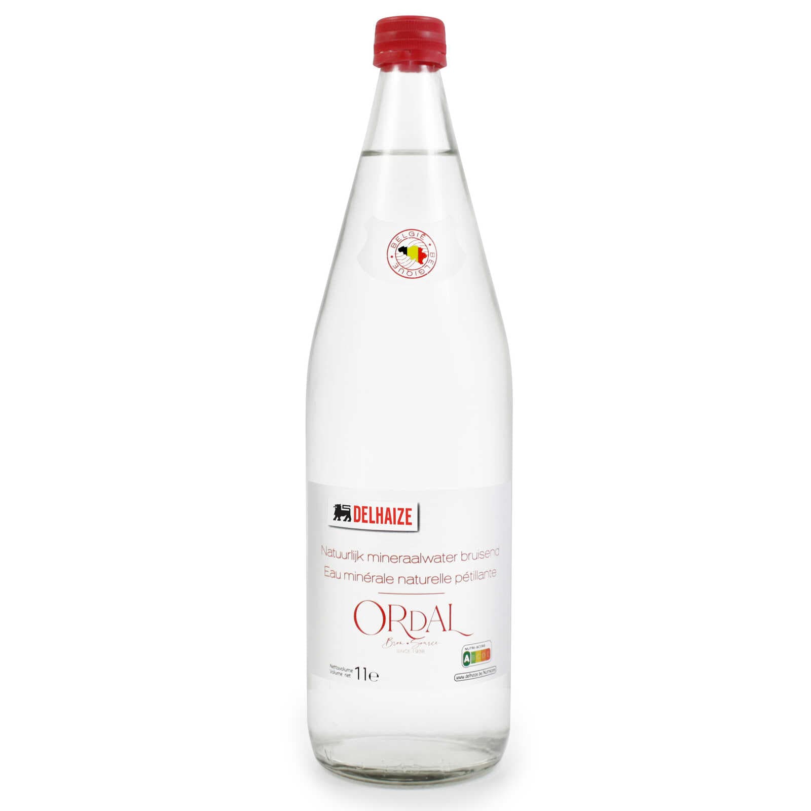 Ordal | Mineraal Water | Bruisend | Glas | 1 l | Delhaize