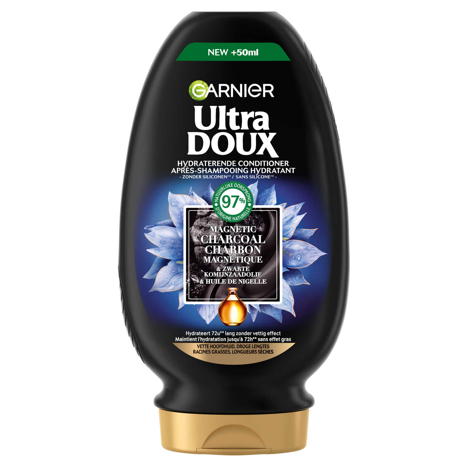 Ultra Doux | Conditioner | Charcoal | 25 cl | Delhaize