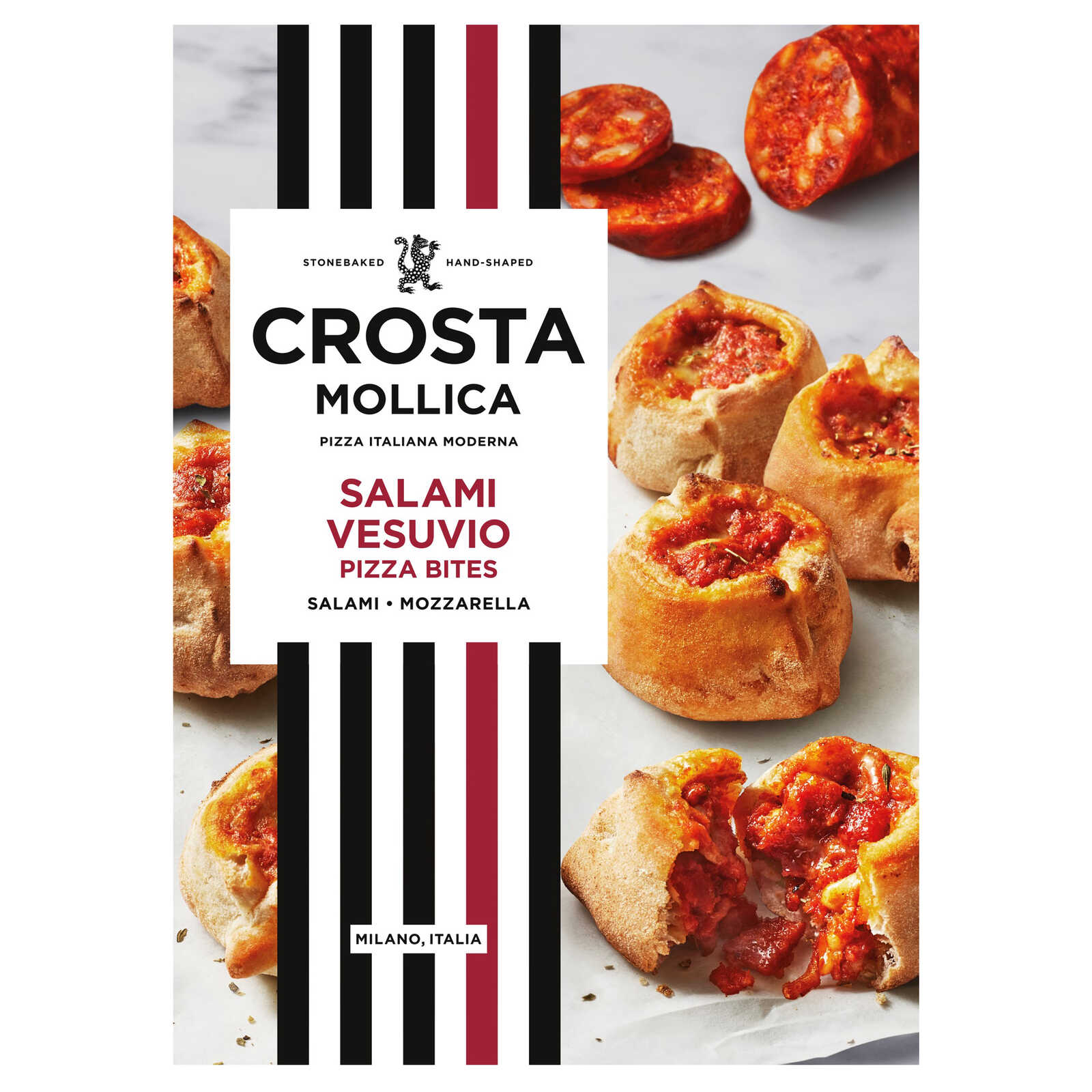 Crosta & Mollica | Vesuvio | Pizzabites | Salami | 270 gr | Delhaize
