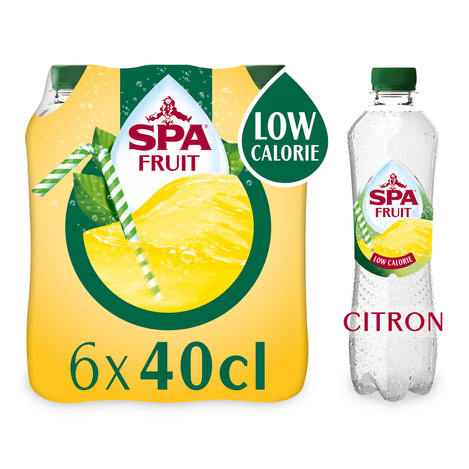 Spa | Fruit | FSP | CITRON | 6 x 40 cl | Delhaize