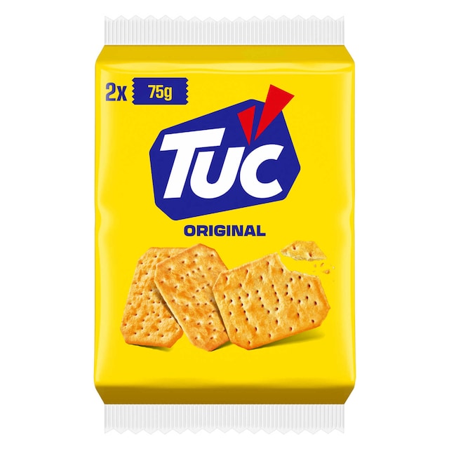LU | Tuc | Crackers | Original | Toastjes | Zout | 2 x 75 gr | Delhaize