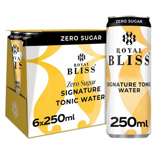 Royal Bliss | Tonic | Zero | Canette | 6 x 25 cl | Delhaize