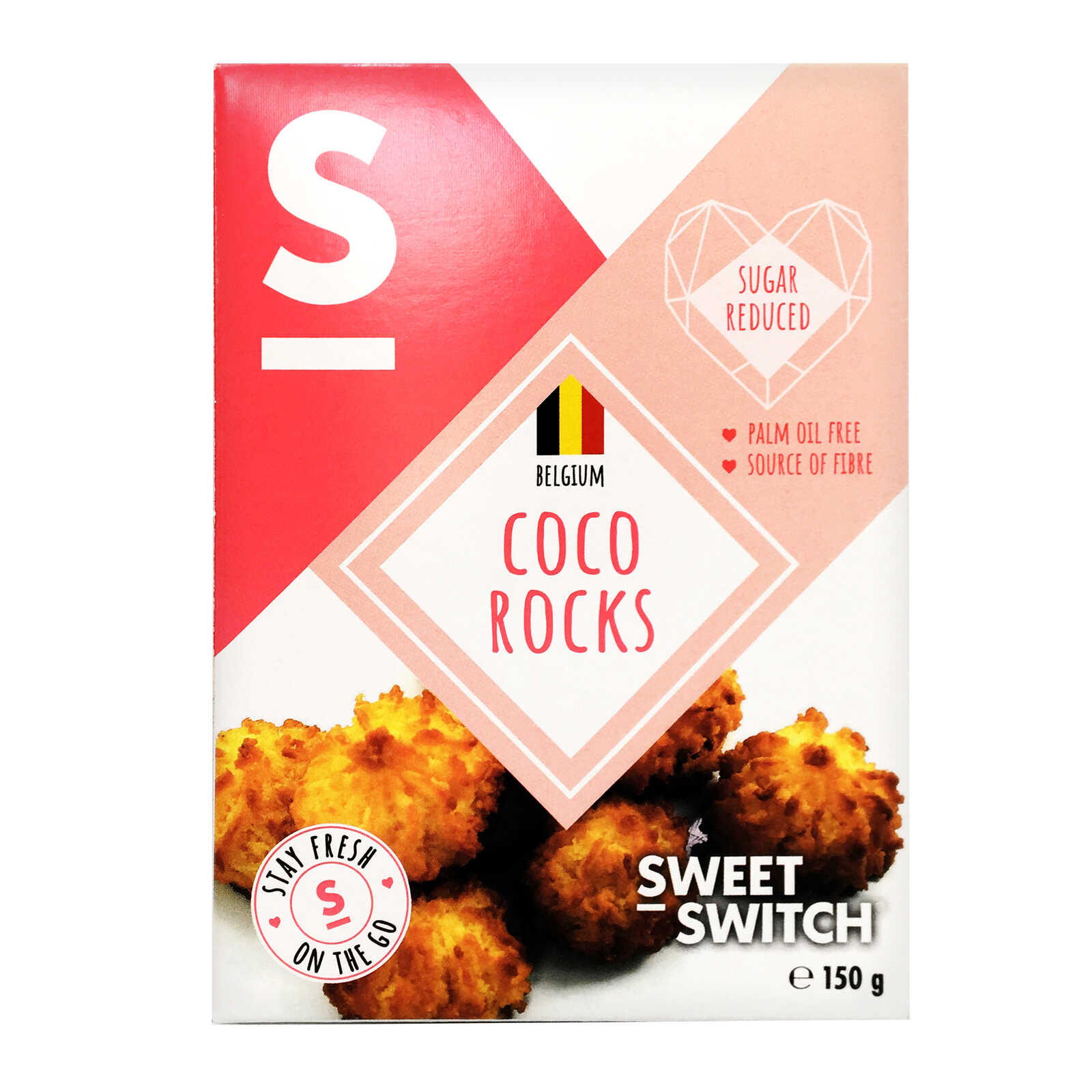 Sweet-Switch | Coco Rocks | 150 gr | Delhaize