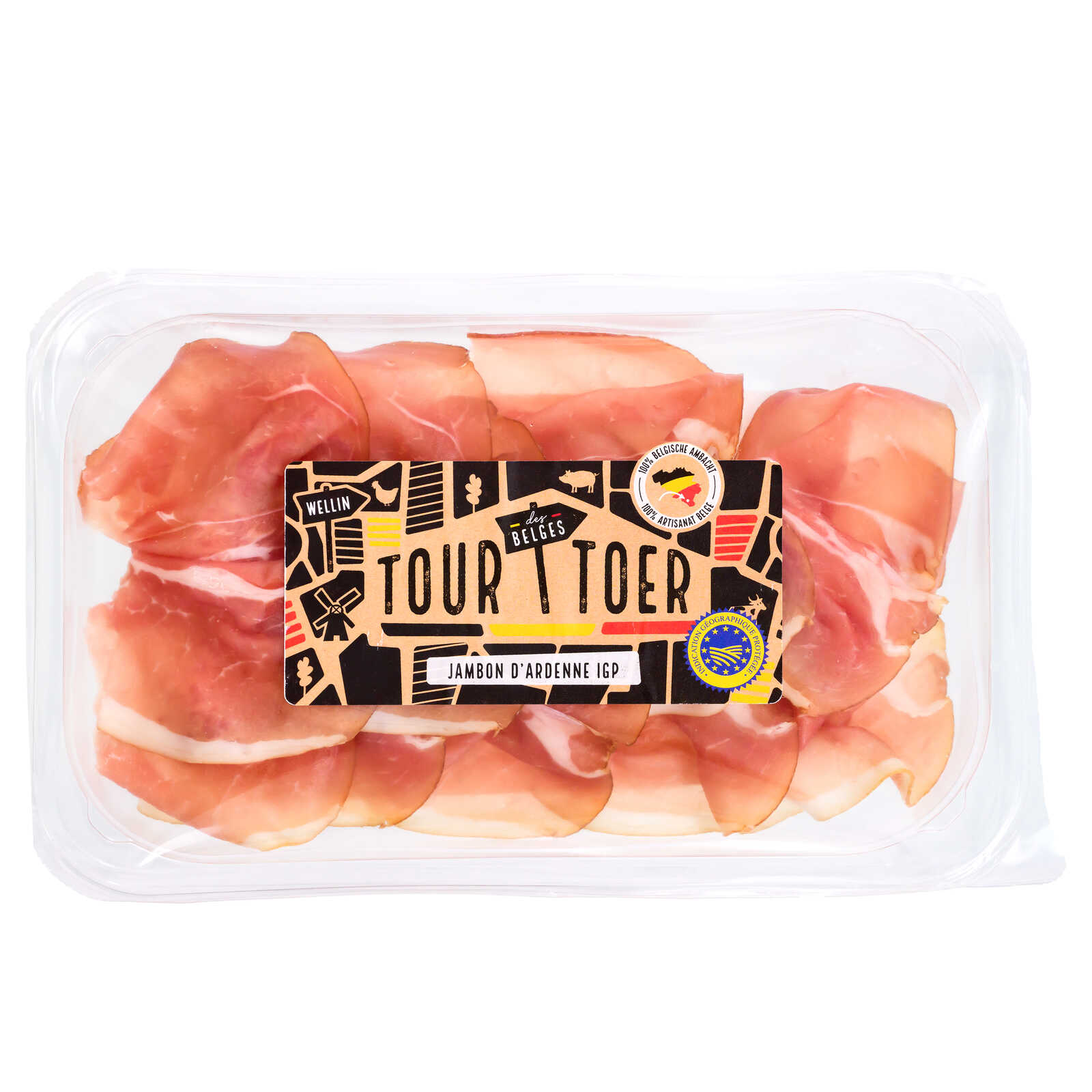 Tour/Toer | Ardense ham | 80 gr | Delhaize