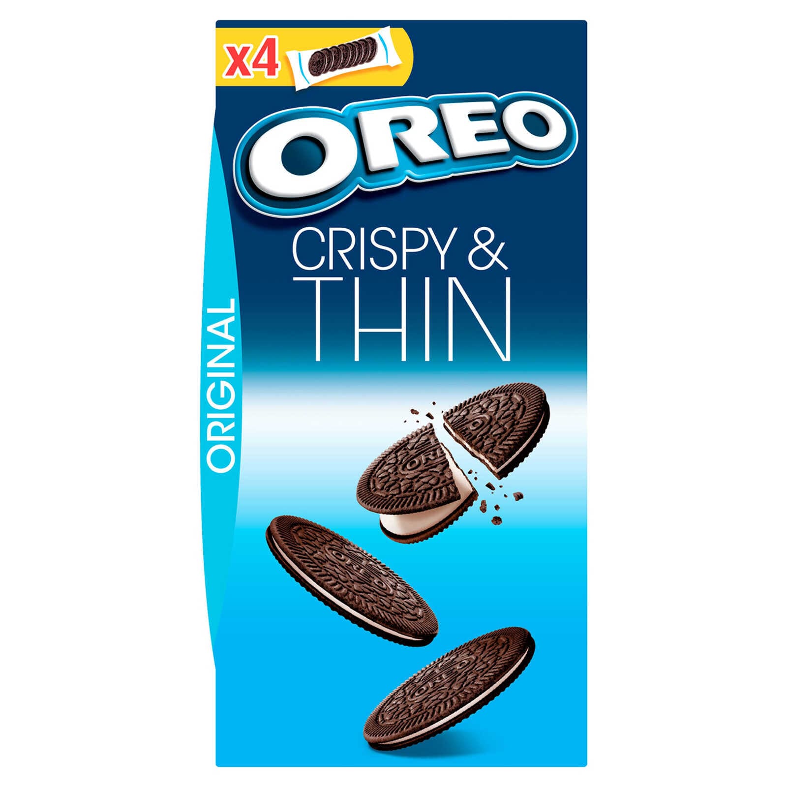 Oreo | Koekjes | Crispy & Thin Vanilla | 192 gr | Delhaize