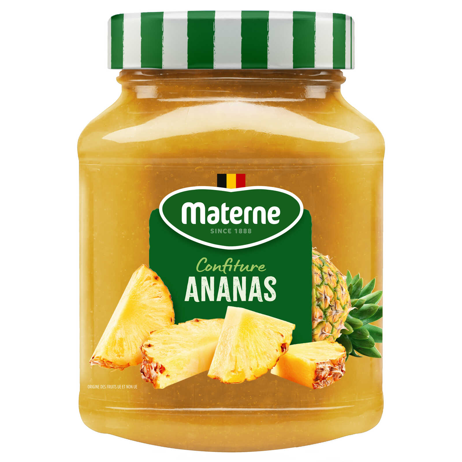 Materne | Confiture | Extra | Ananas | 450 gr | Delhaize