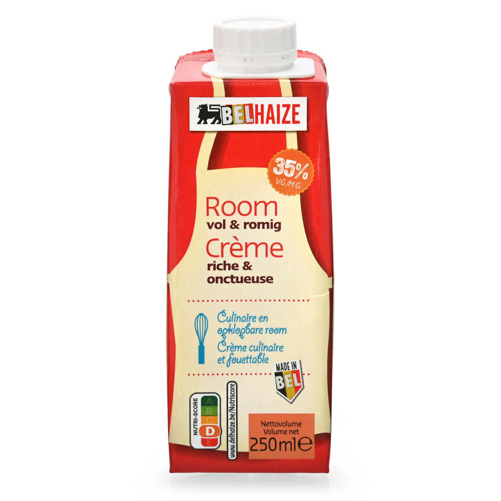 Delhaize | Crème 35% | 25 cl | Delhaize