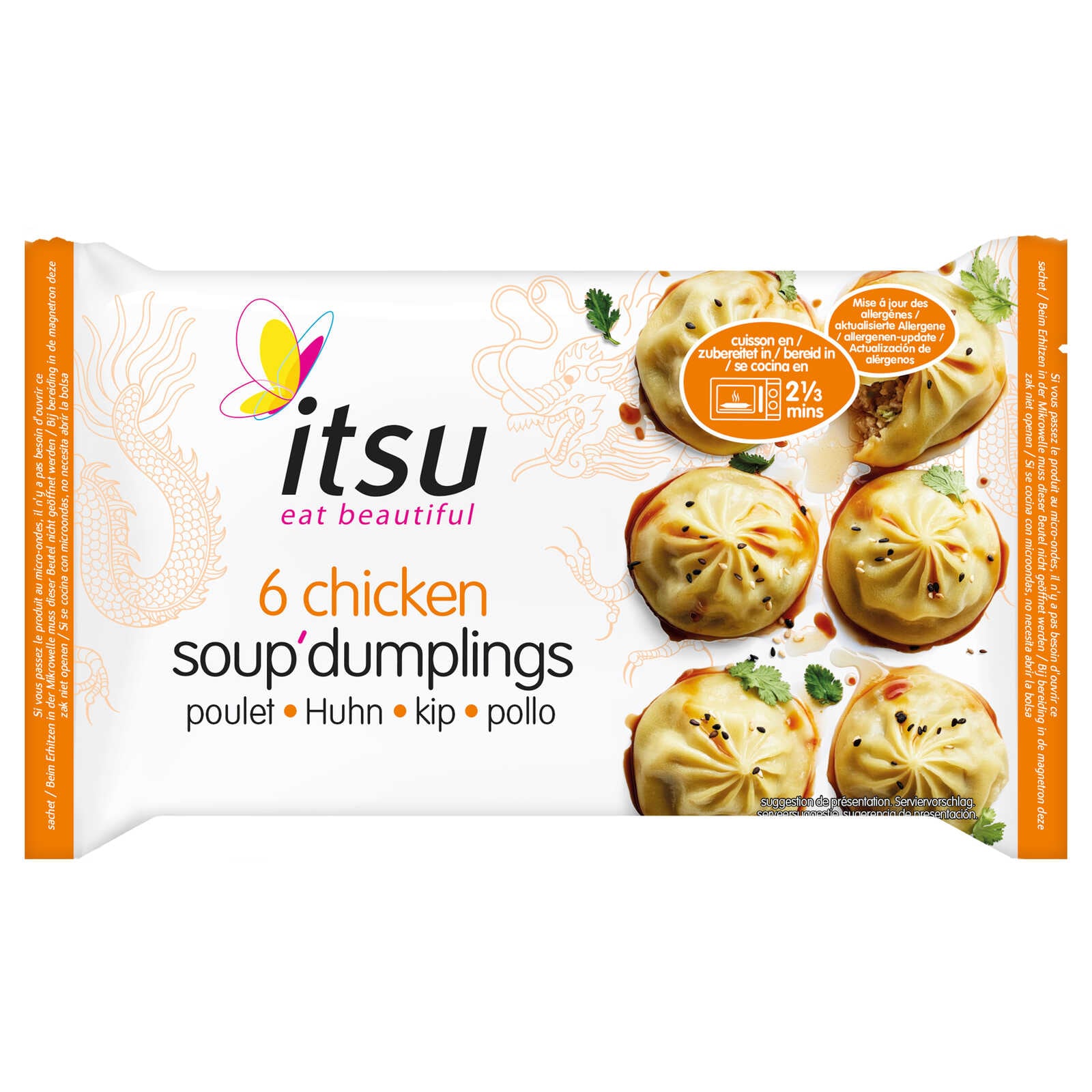 Itsu | Soup | Dumplings | Chicken | 168 gr | Delhaize