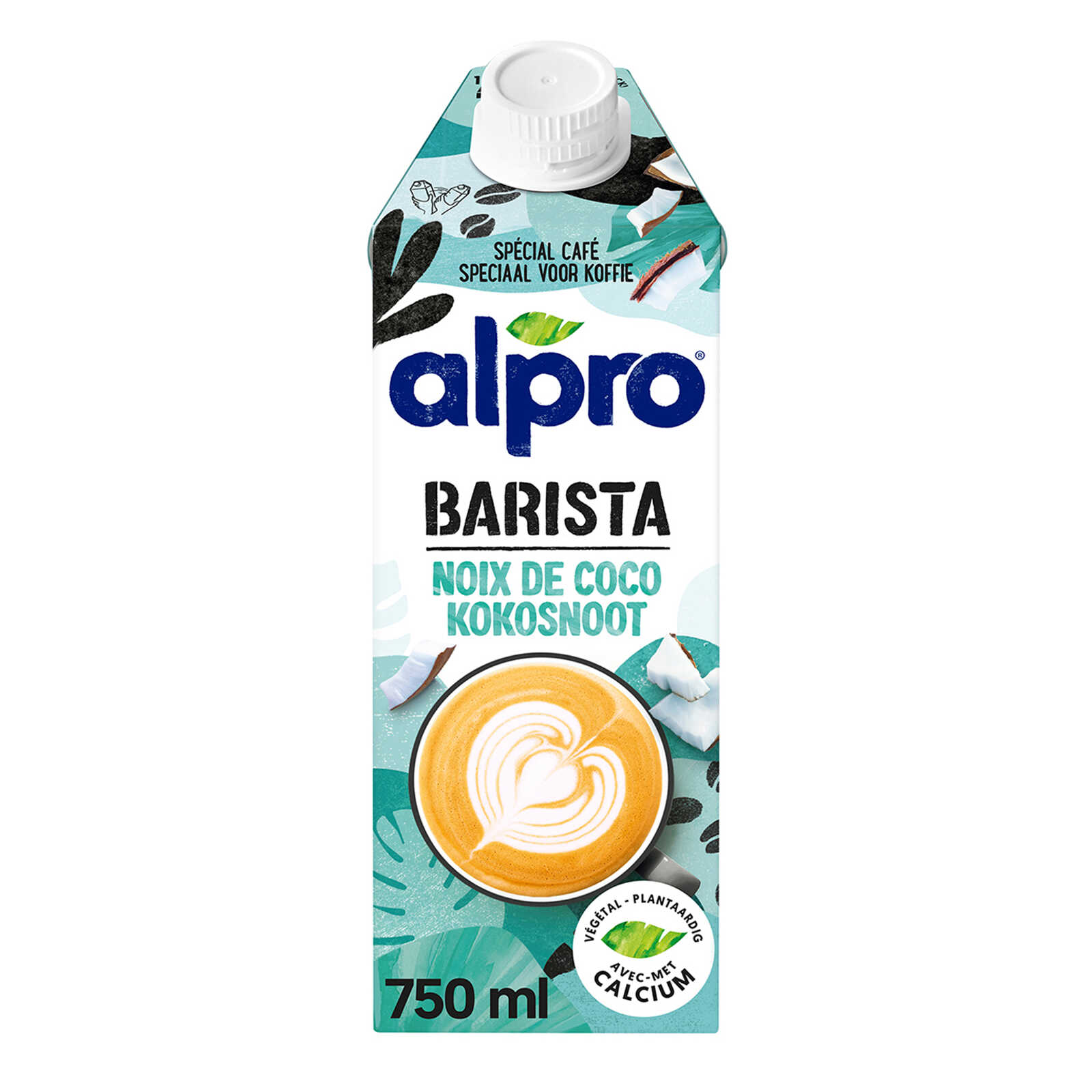 Alpro | Boisson végétale | Barista | Noix de coco | 75 cl | Delhaize