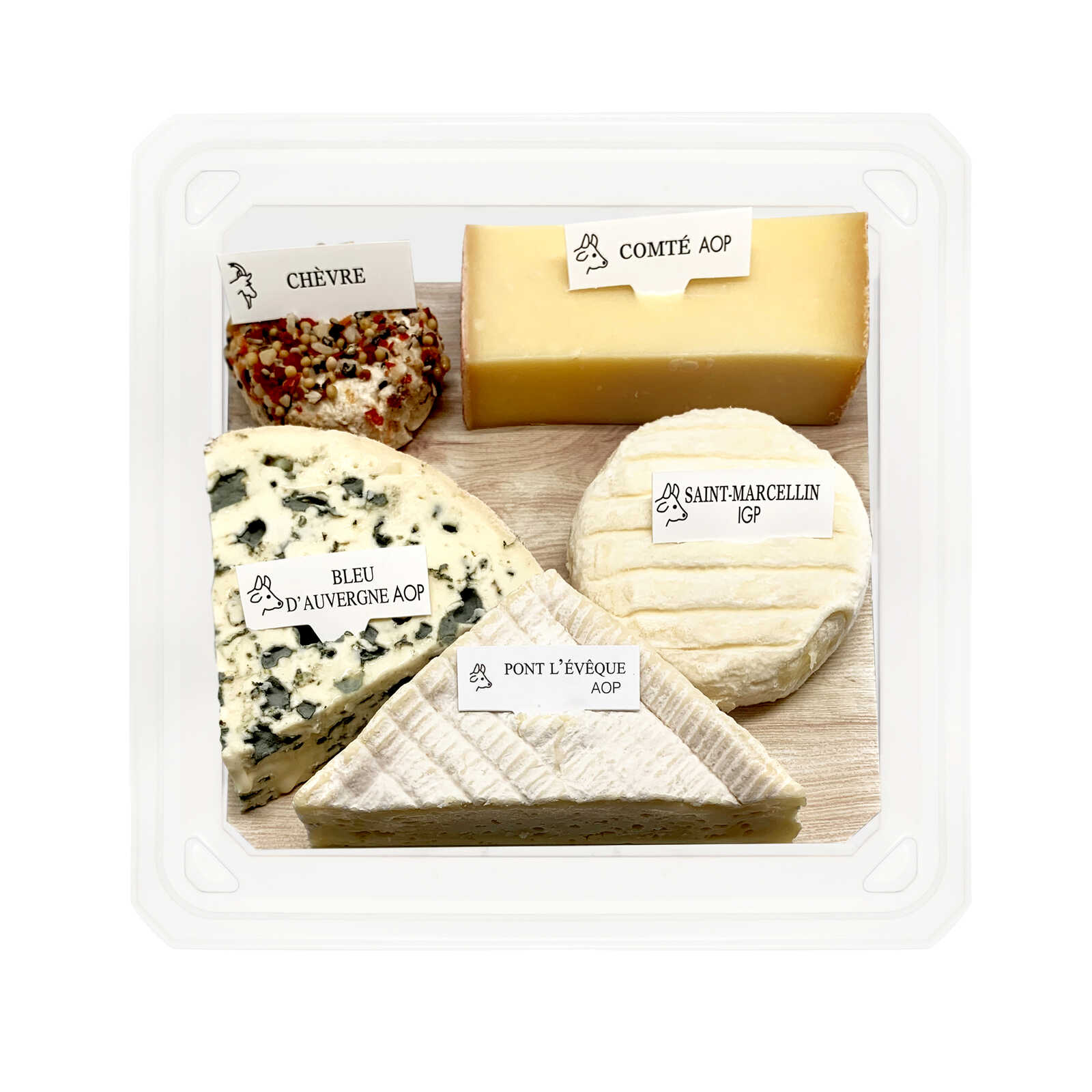 Services Compris | PLAT.ASSORT | 5 FROM.FRANCAIS | Eco | 420 gr | Delhaize