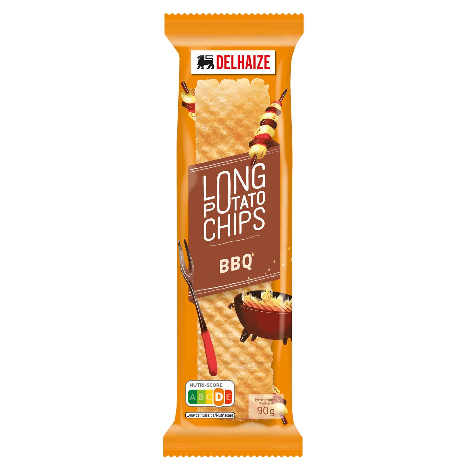 Delhaize | Chips | BBQ | 90 gr | Delhaize