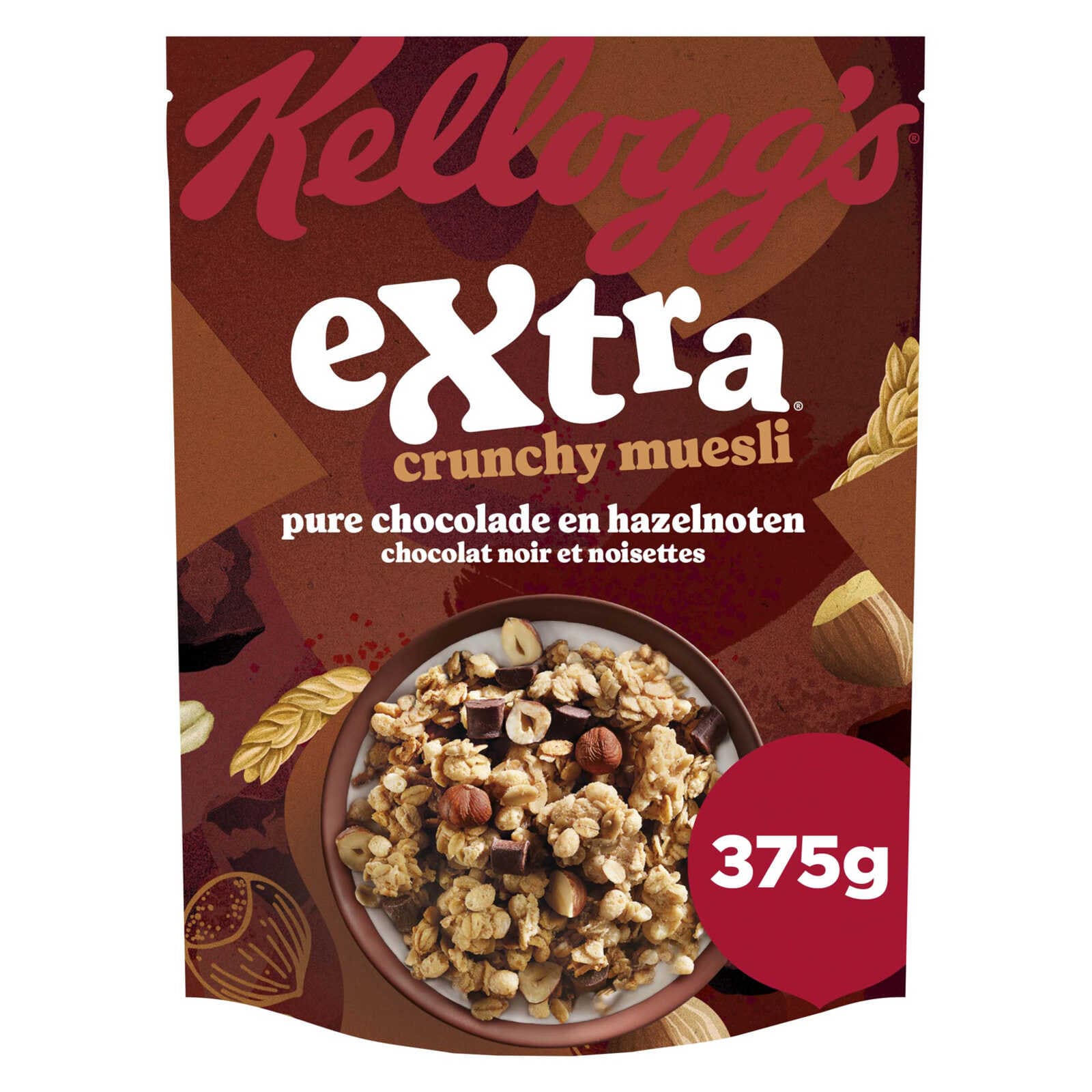Kellogg's | Extra | Céréales | Chocolat noir | 375 gr | Delhaize