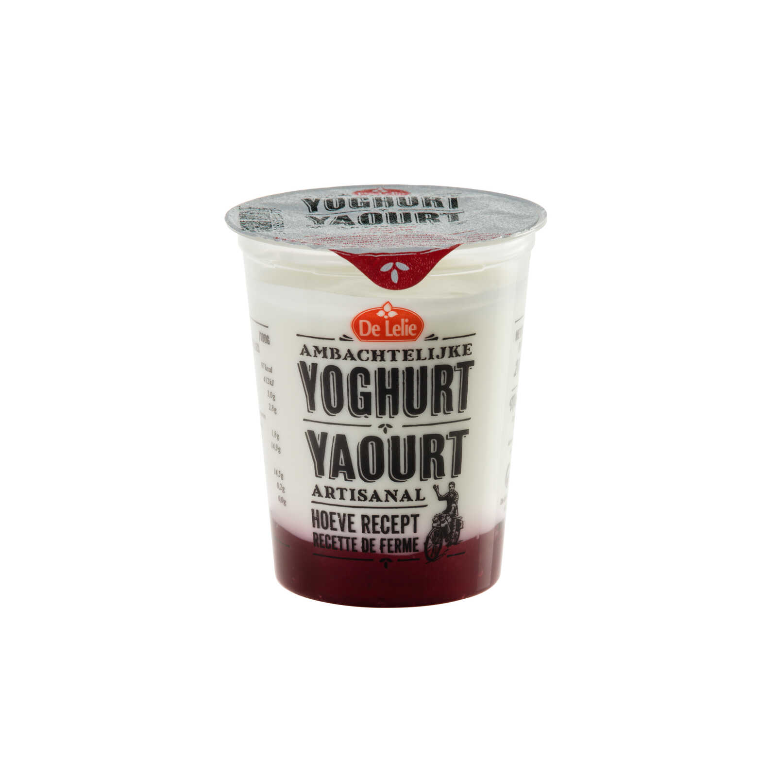 De Lelie | Grenadine | Yoghurt magere | 200 gr | Delhaize